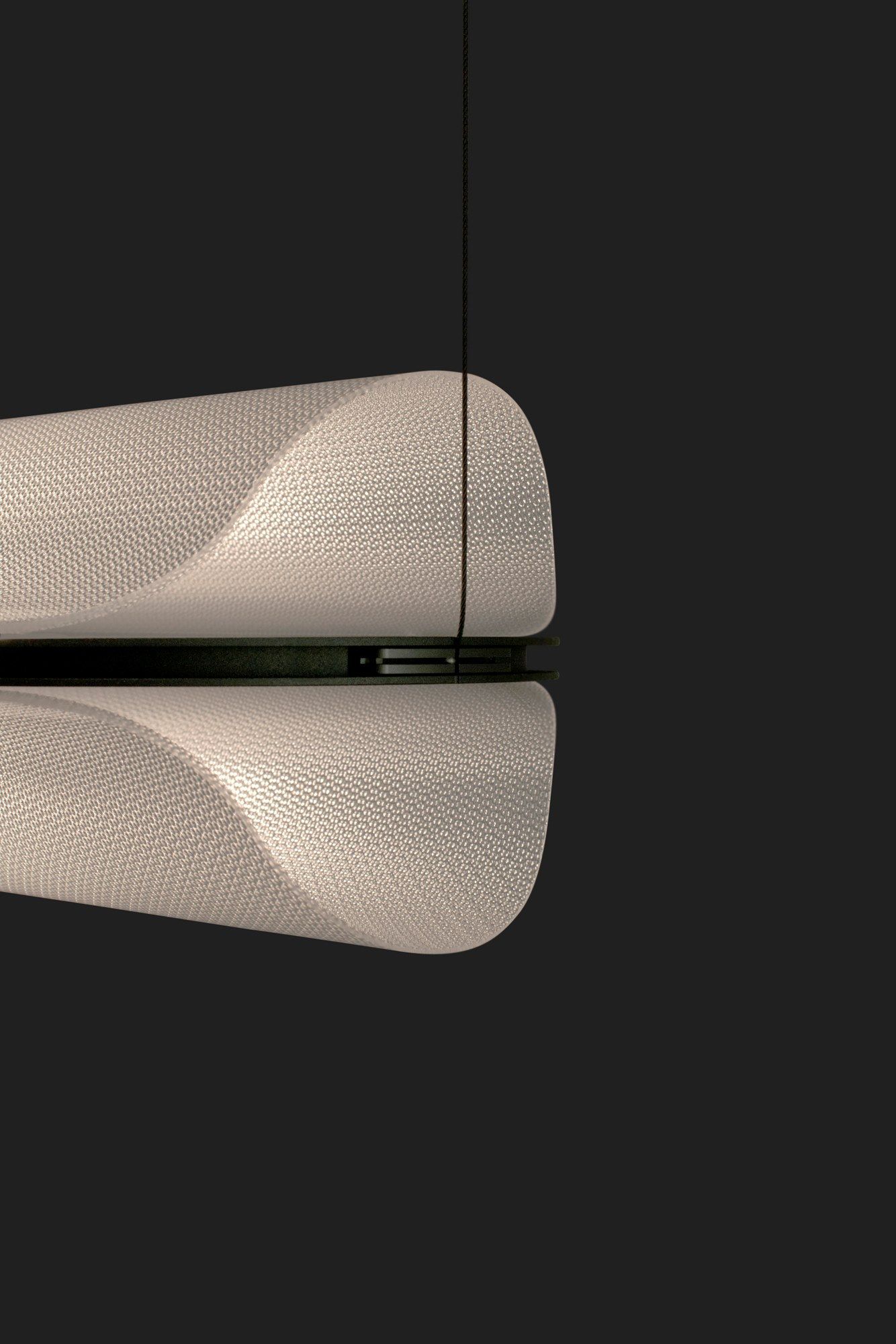 VALE LED acrylic pendant lamp By A-N-D | design Caine Heintzman