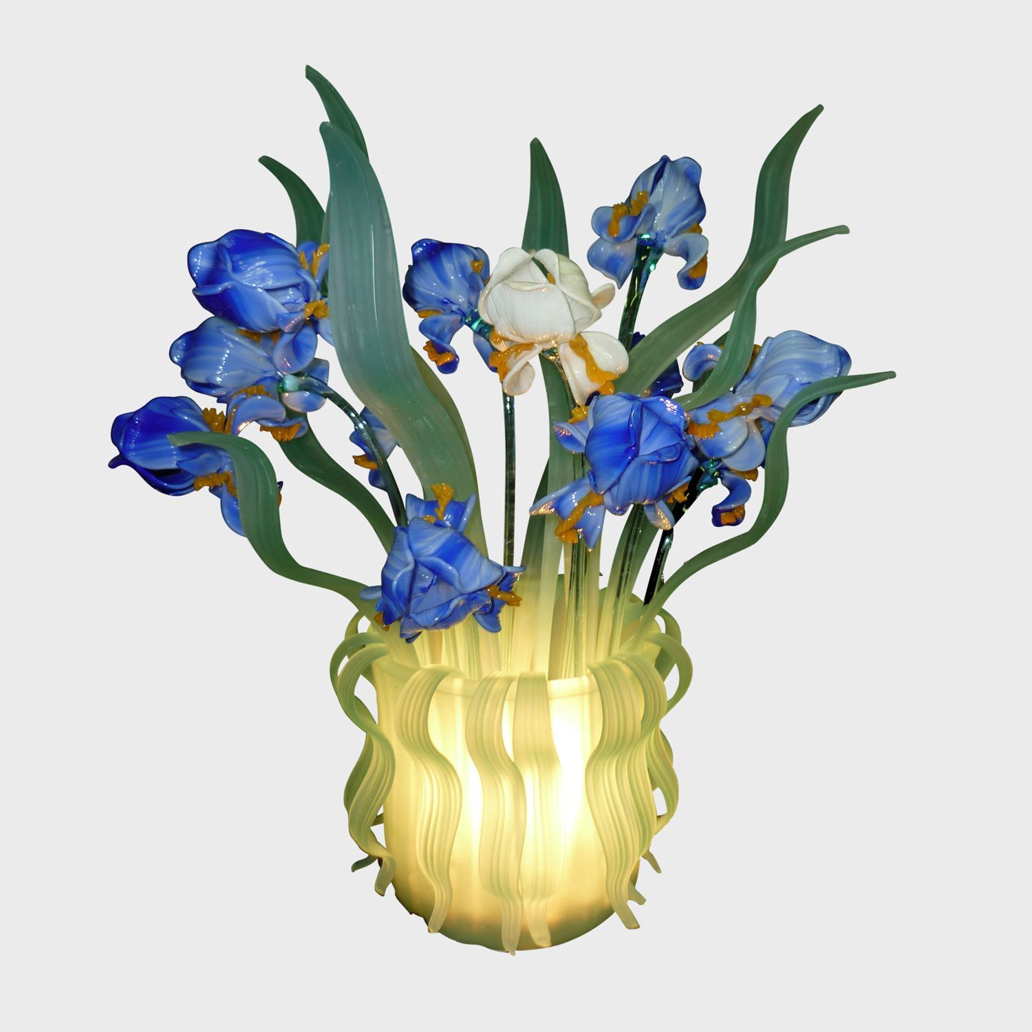 VAN GOGH IRIS | Floor lamp Floreale Collection By Sogni Di Cristallo