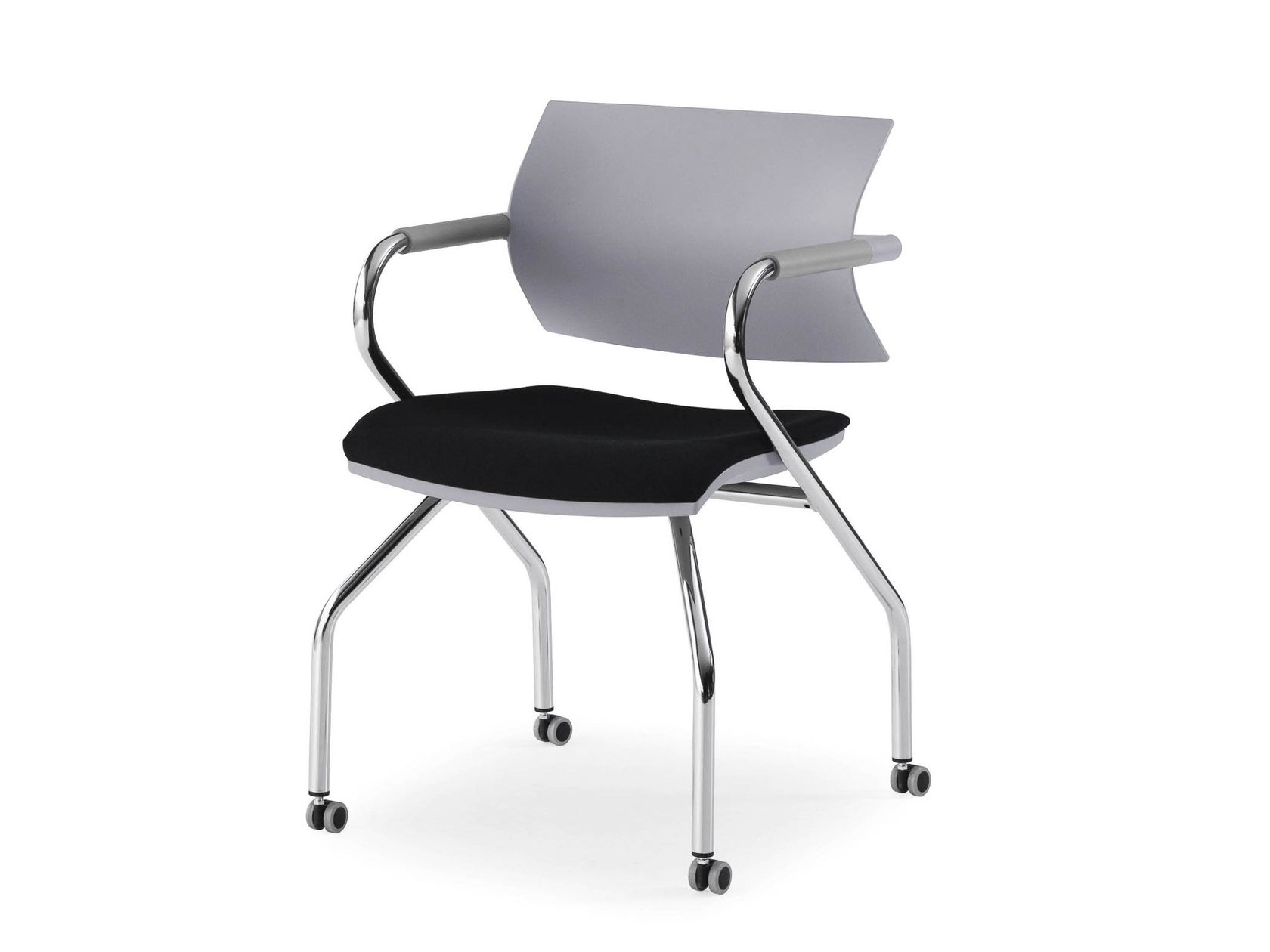 VANILLA HOSPITALITY | Chair with casters By FANTONI