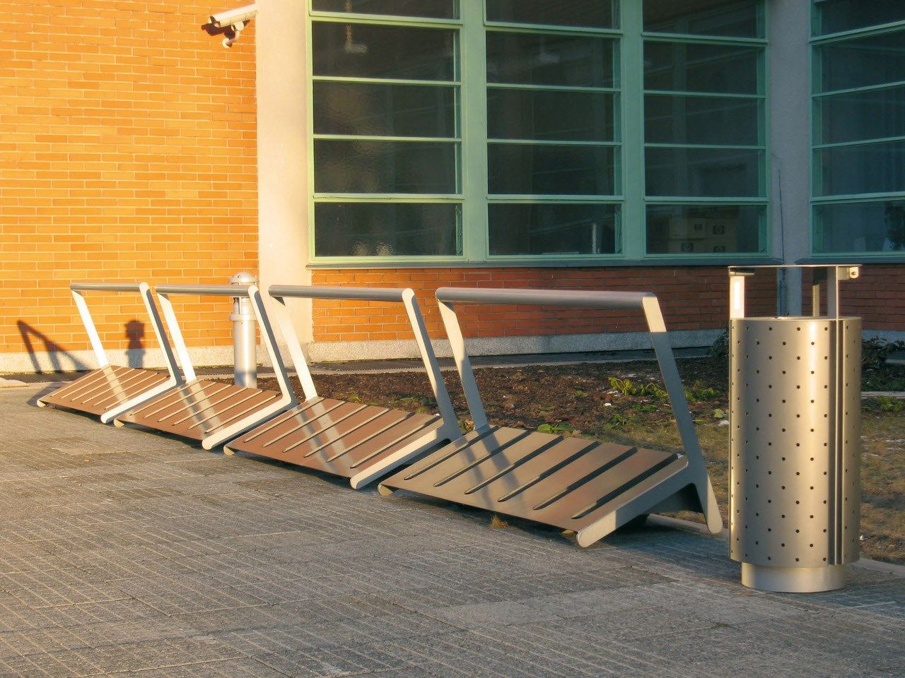 Steel Bicycle rack VELO By mmcité1 design David Karásek, Radek Hegmon