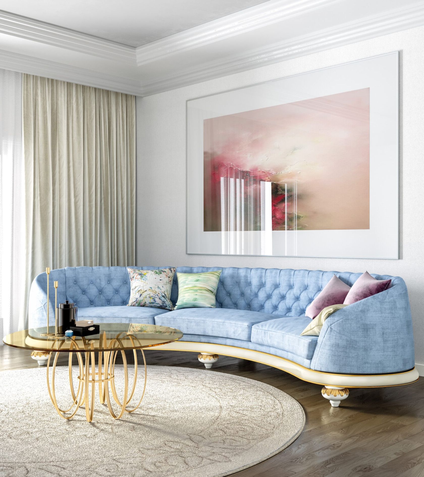 VENEZIA | Divano curvo By Jetclass