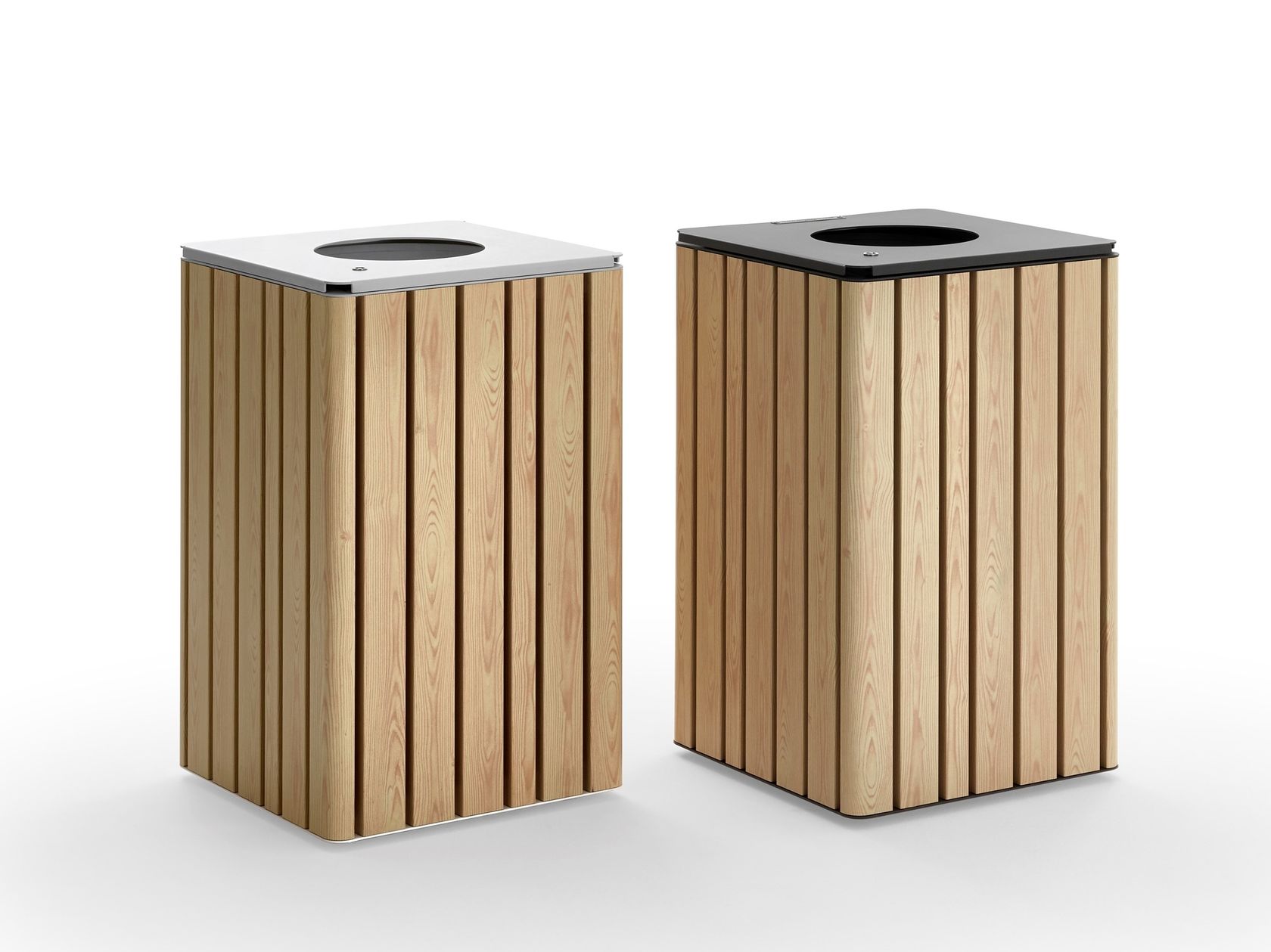 VENTIQUATTRORE.H24 Aluminium litter bin By Urbantime | design Basaglia ...