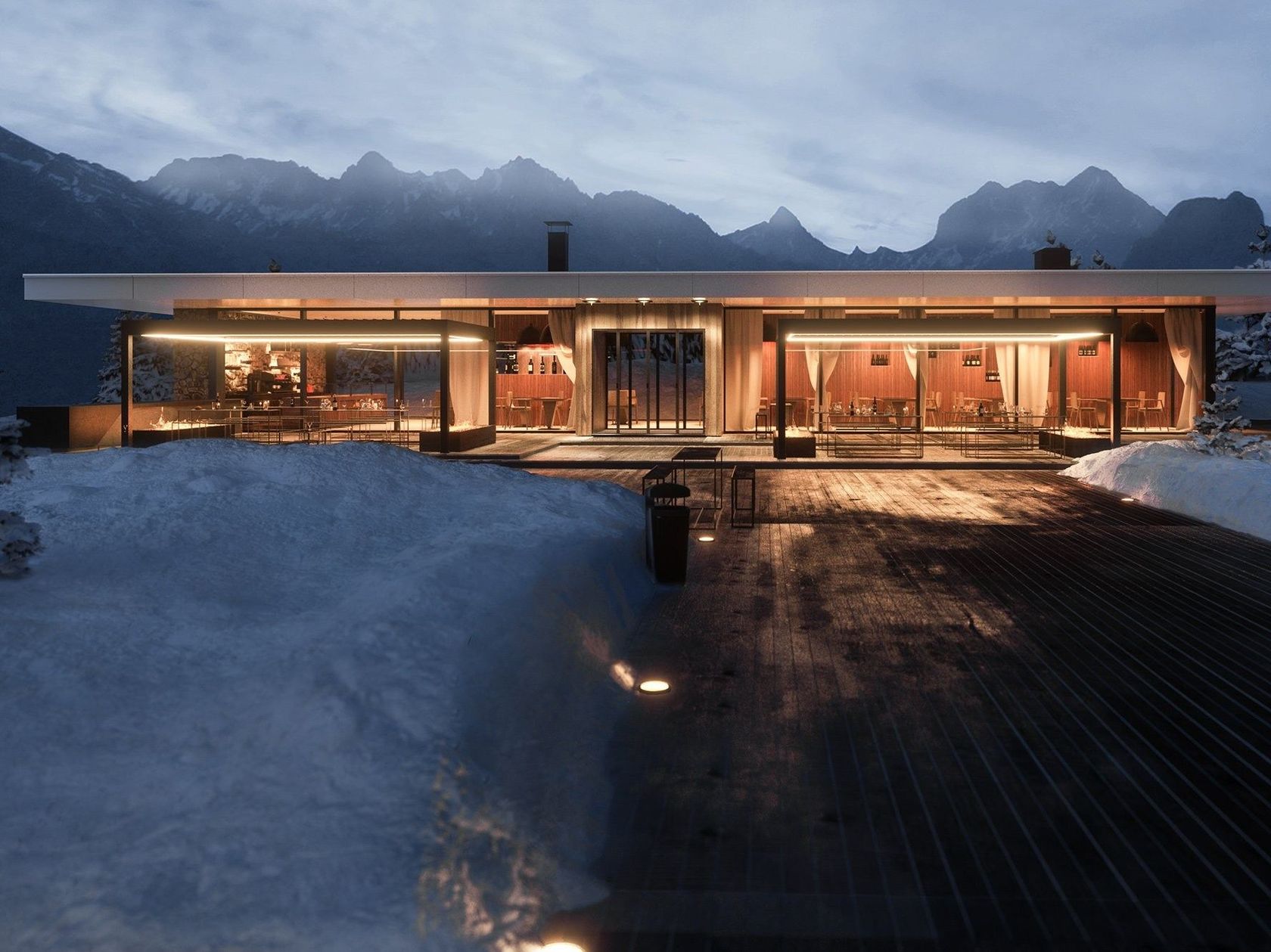 VENTUR Aluminium pergola with adjustable louvers with built-in lights ...