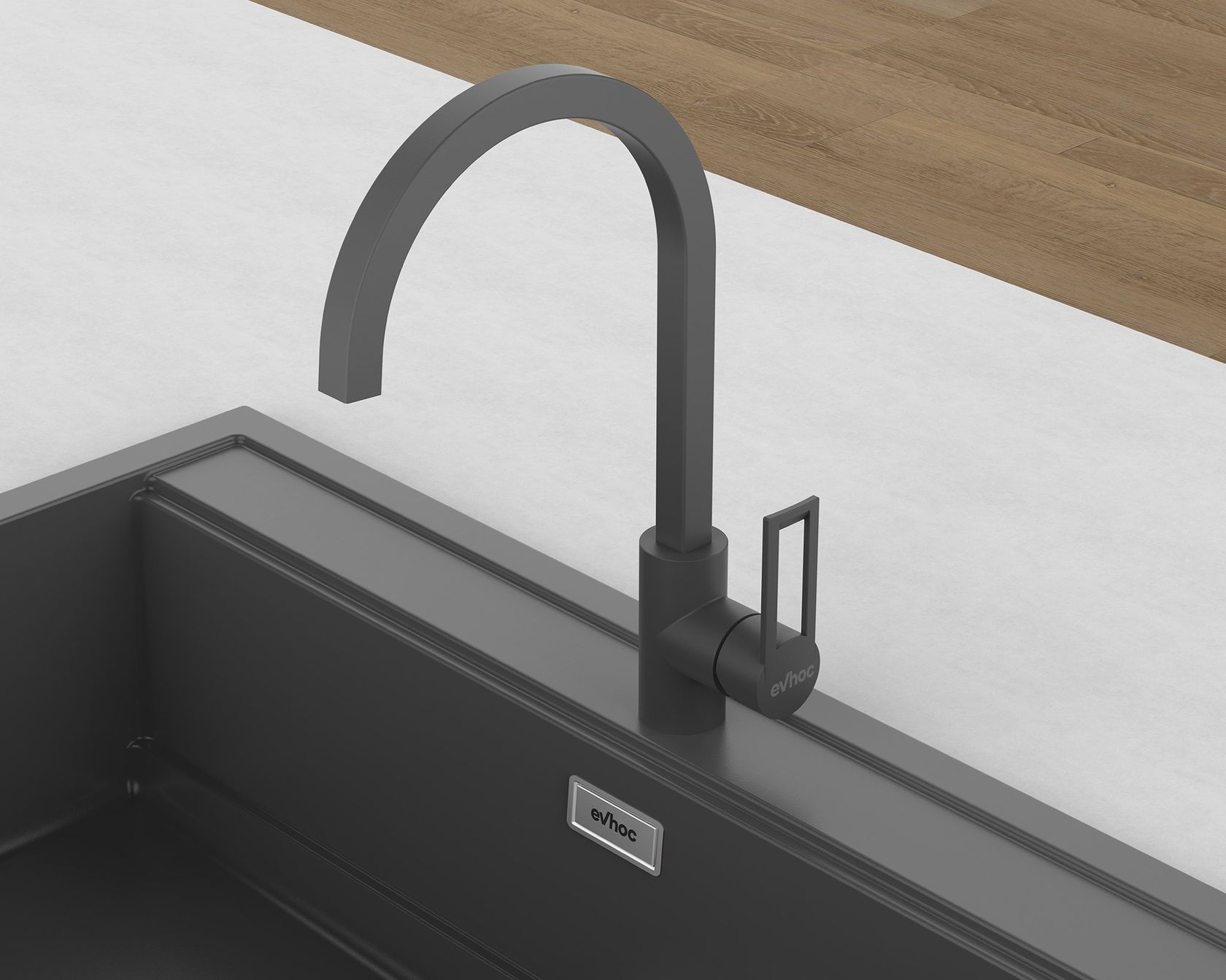 Miscelatore da cucina monocomando VENUS By evhoc