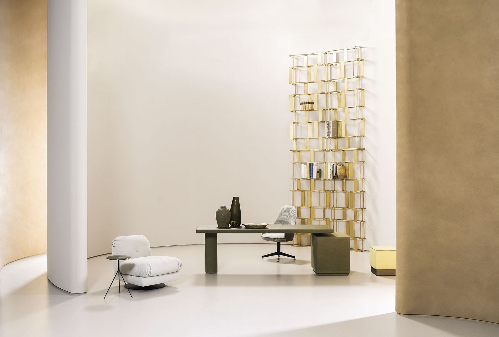 VERBA VOLANT SLIM Office desk By BAXTER | design Roberto Lazzeroni