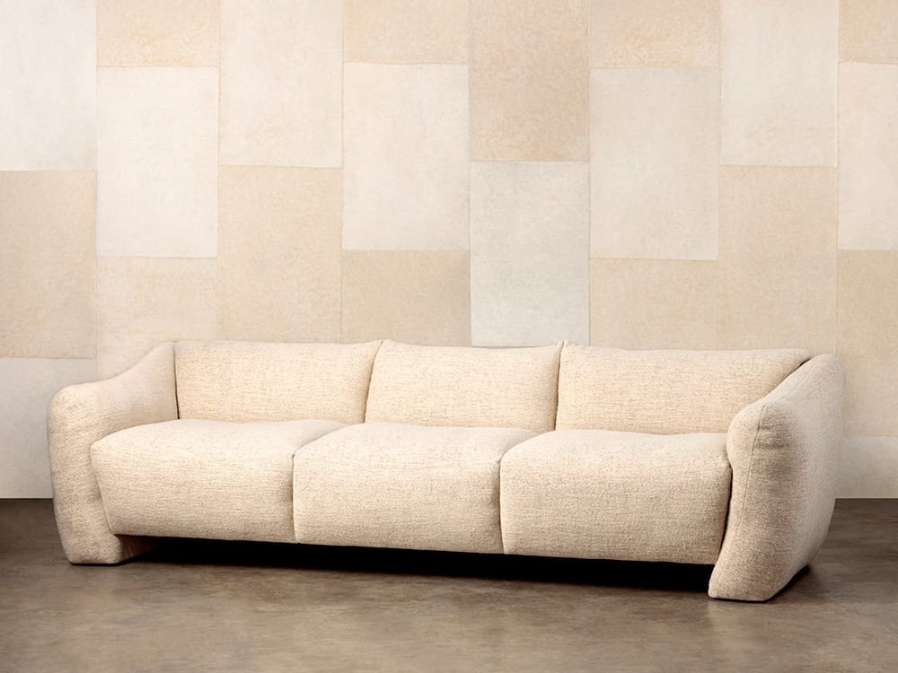 3 seater fabric sofa VERGE By Kelly Wearstler design Kelly Wearstler