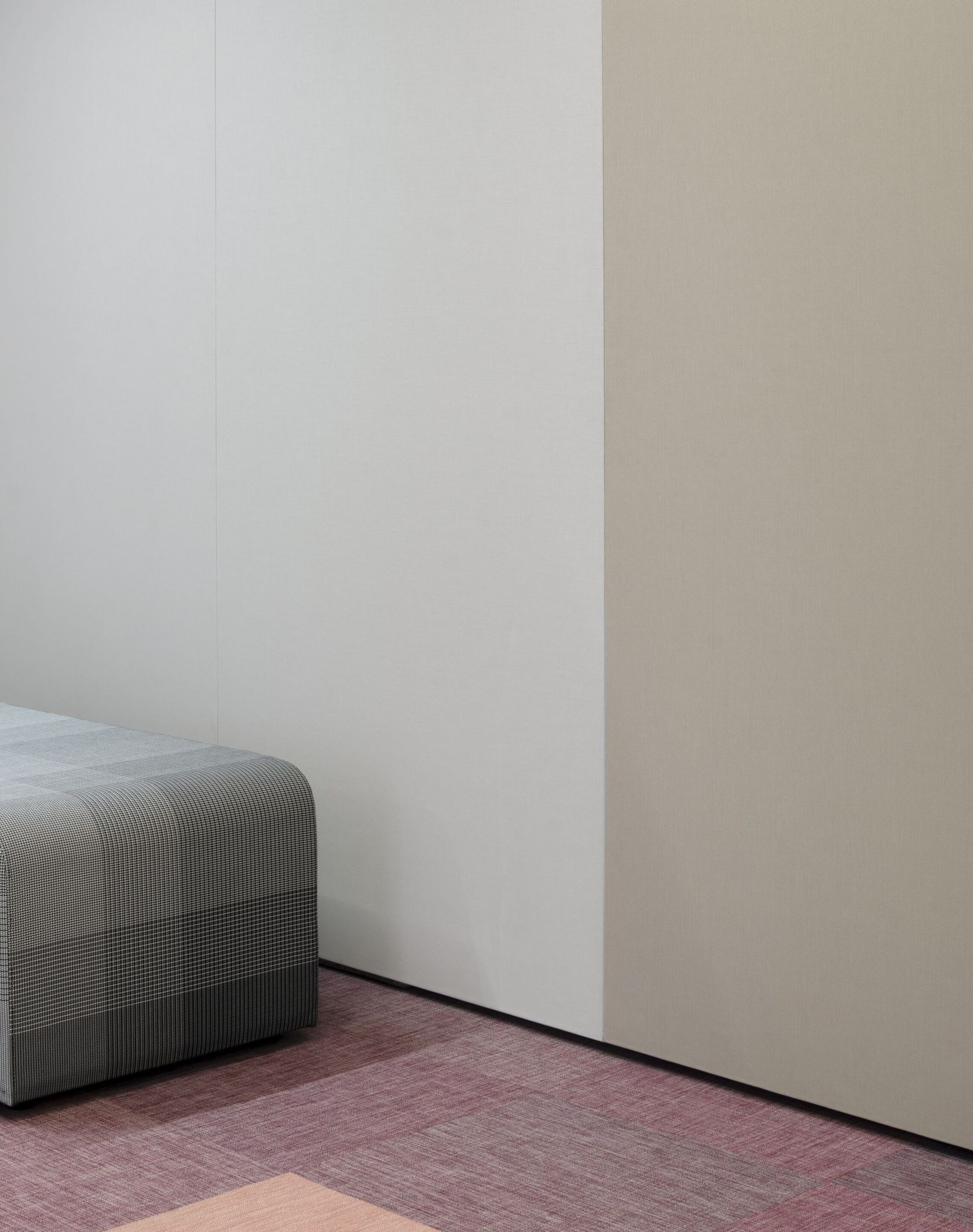 ESSENTIAL WALL Indoor fabric wall tiles By VERTISOL INTERNACIONAL