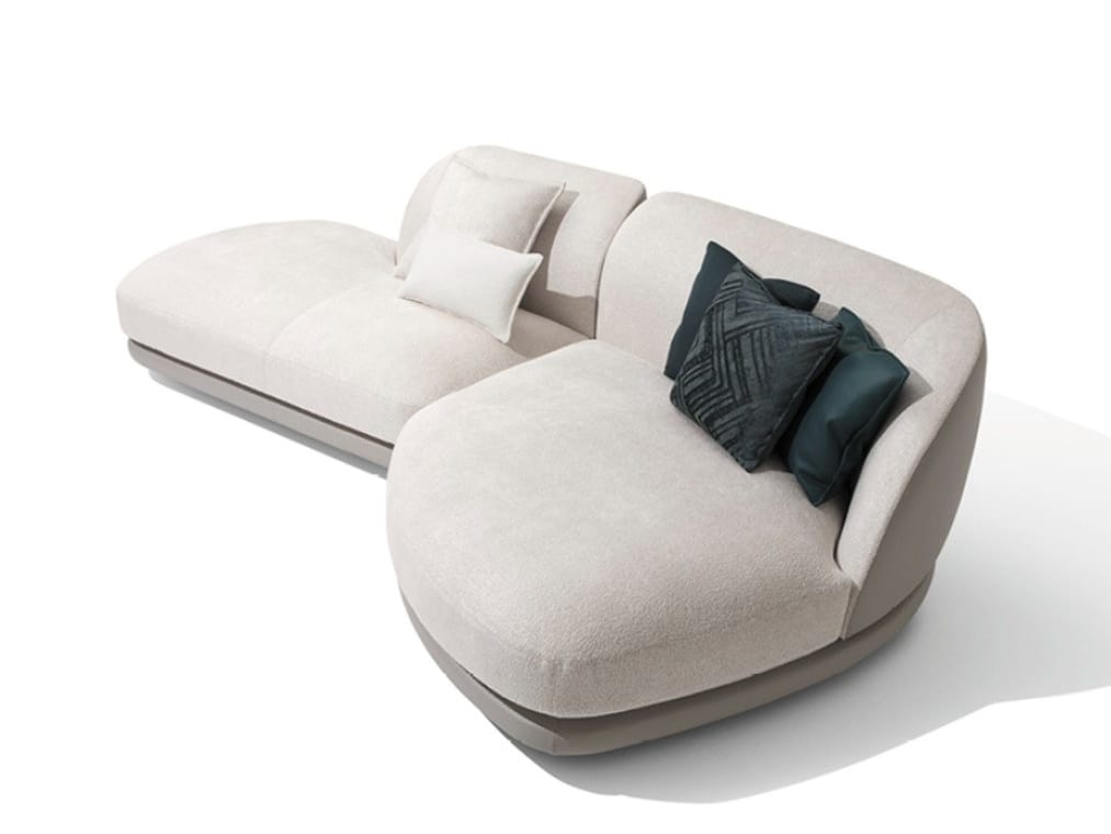 VESPER sofa sectional By Giorgetti design Roberto Lazzeroni
