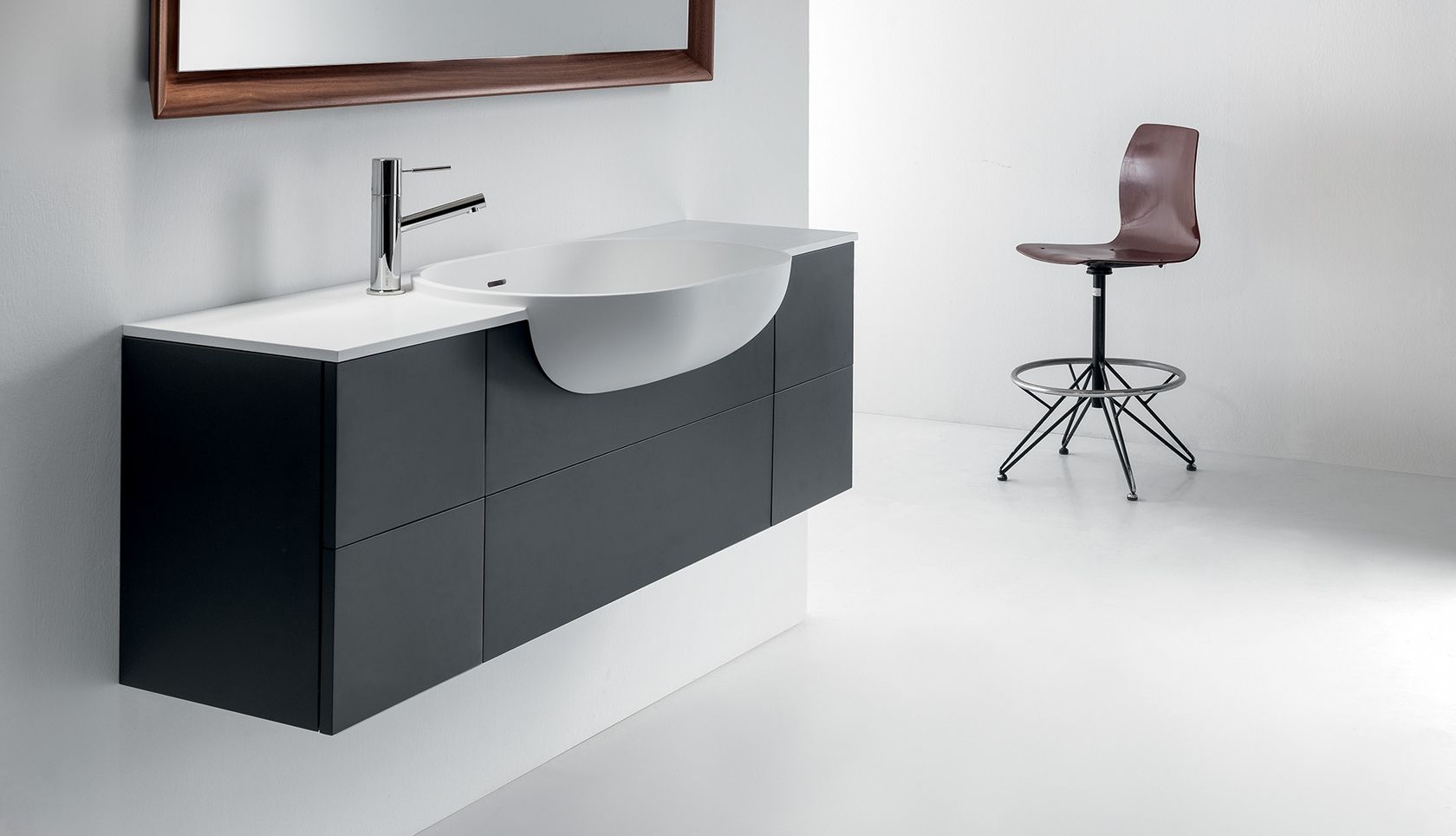 VIAVENETO SOFT | Wall-mounted vanity unit By FALPER
