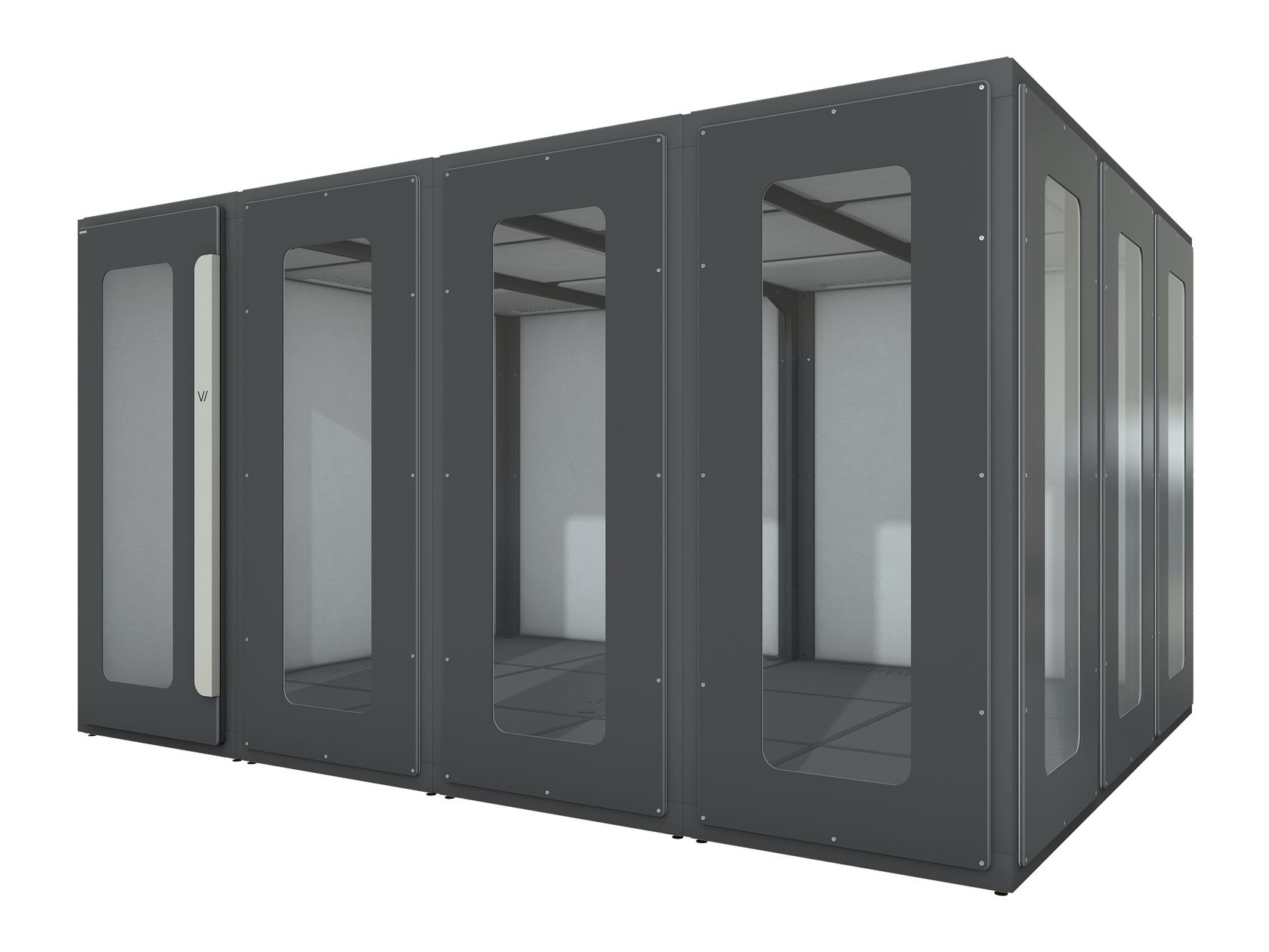 VICBOOTH OFFICE CONFERENCE BOOTH - 3x4 Office booth By Vicoustic