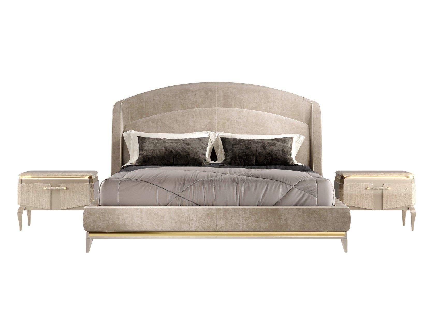 VICTOR | Bed By A.R. Arredamenti design Lucia Ippolito