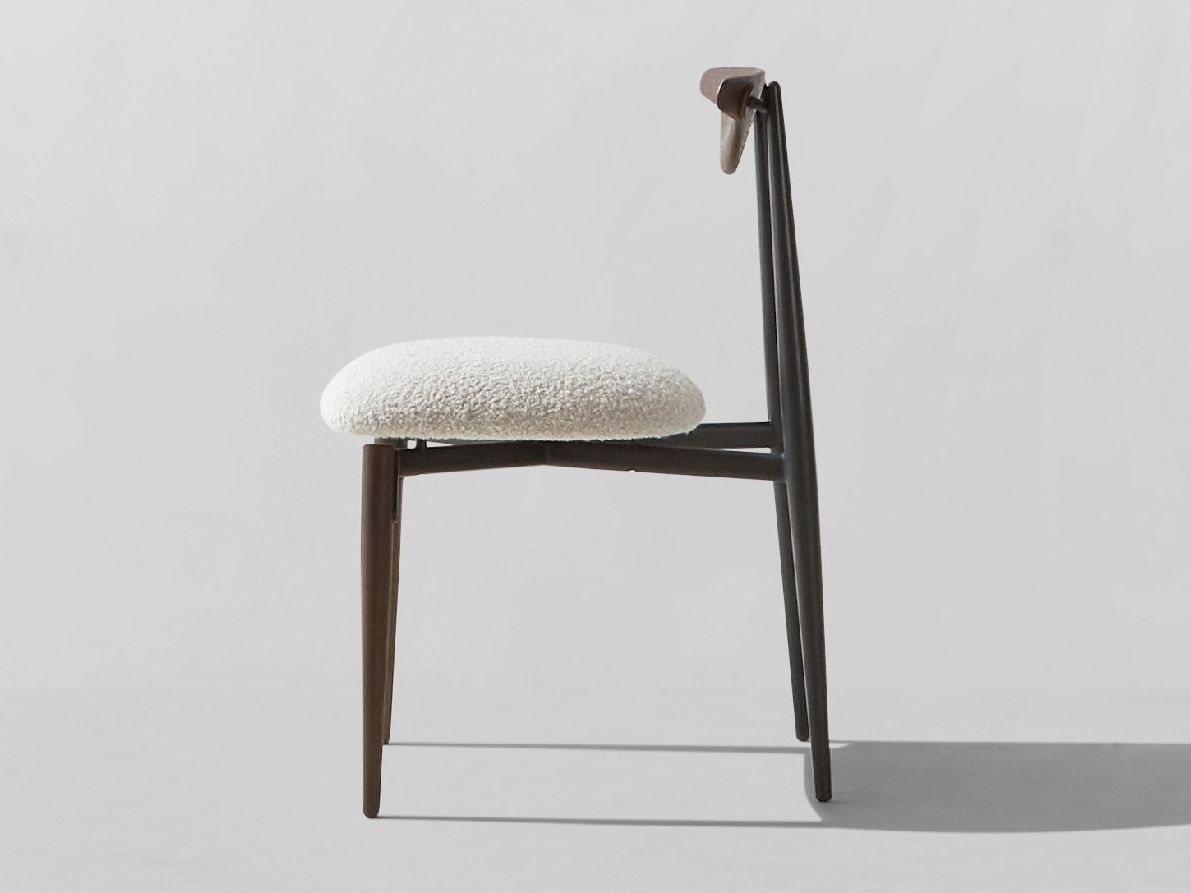 Open back wooden chair VICUNA By District Eight