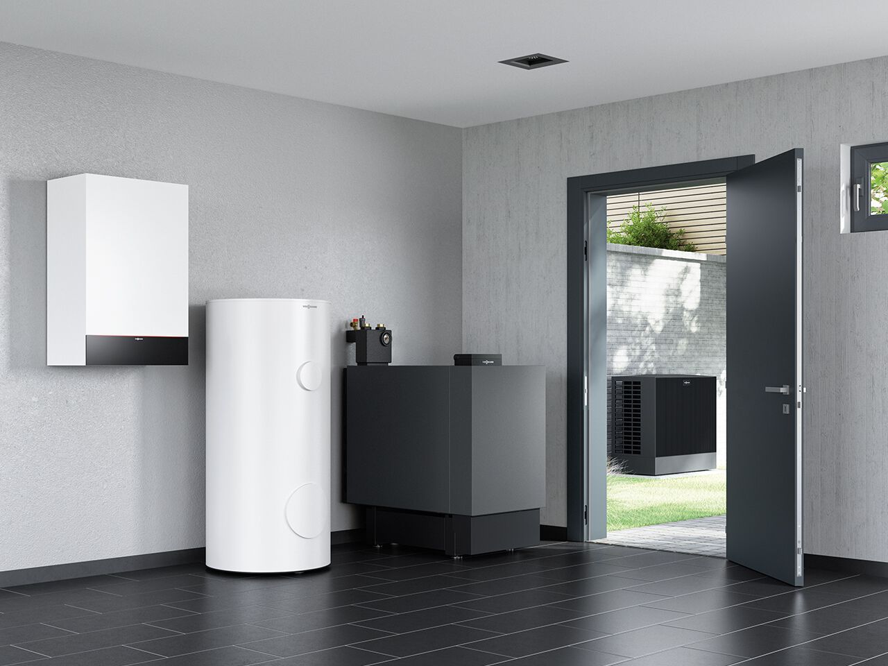 VITOCAL 250-SH Air to water heat pump By VIESSMANN