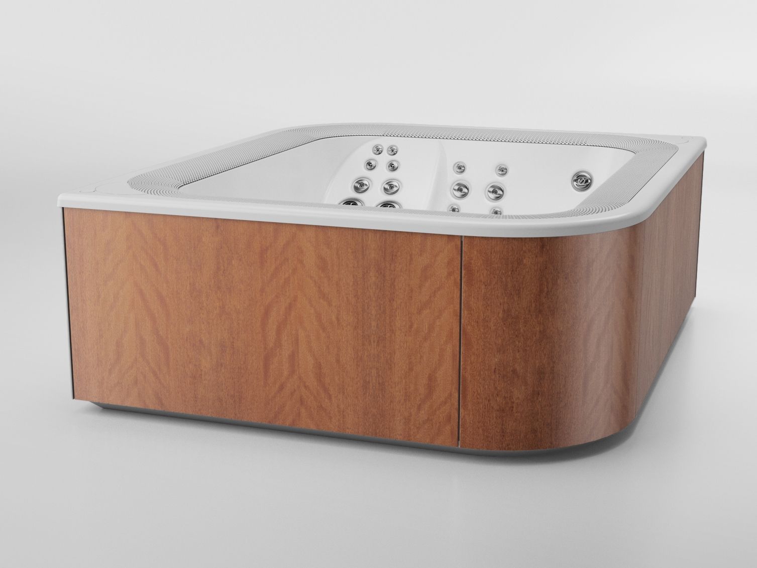 VIRTUS Hydromassage outdoor rectangular acrylic minipool By Jacuzzi ...