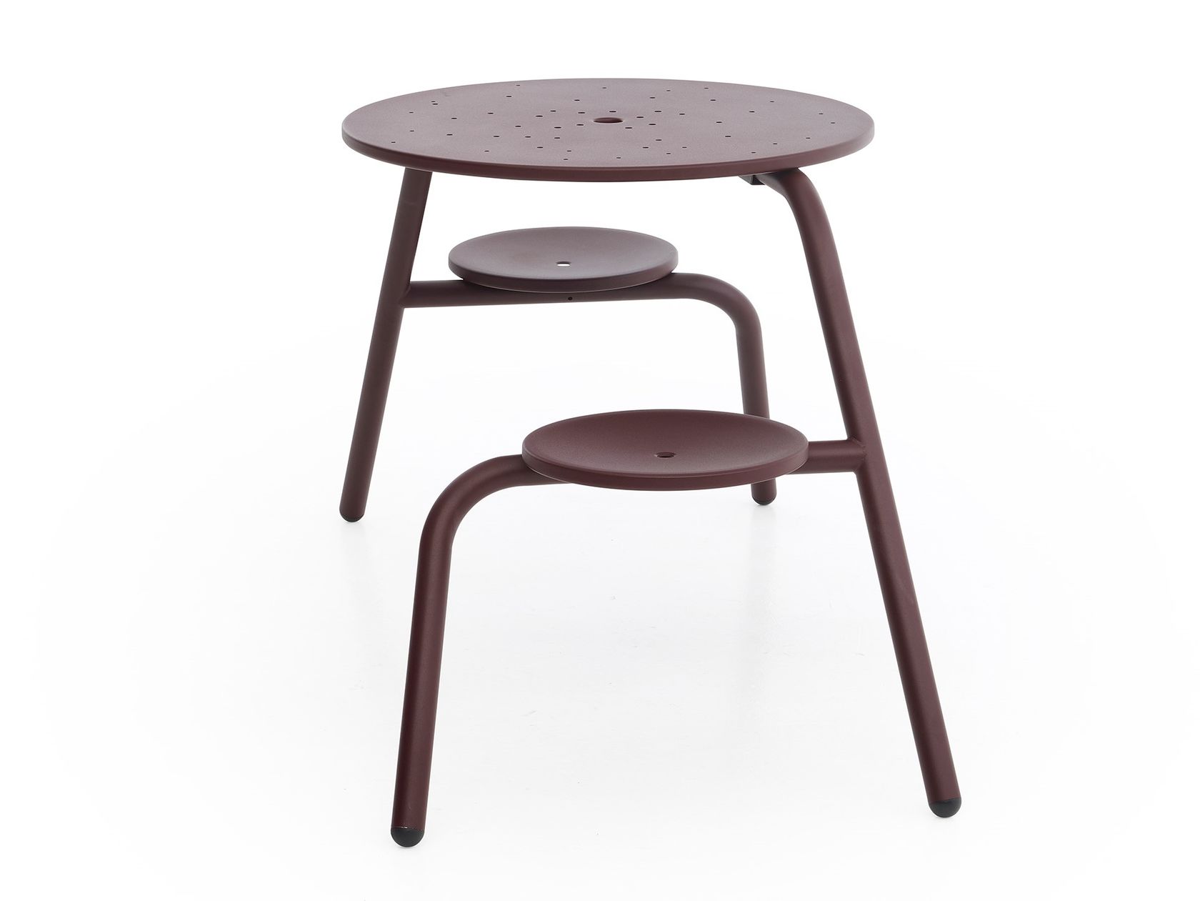 Table for public areas with integrated seats VIRUS 2-SEATER By Extremis ...