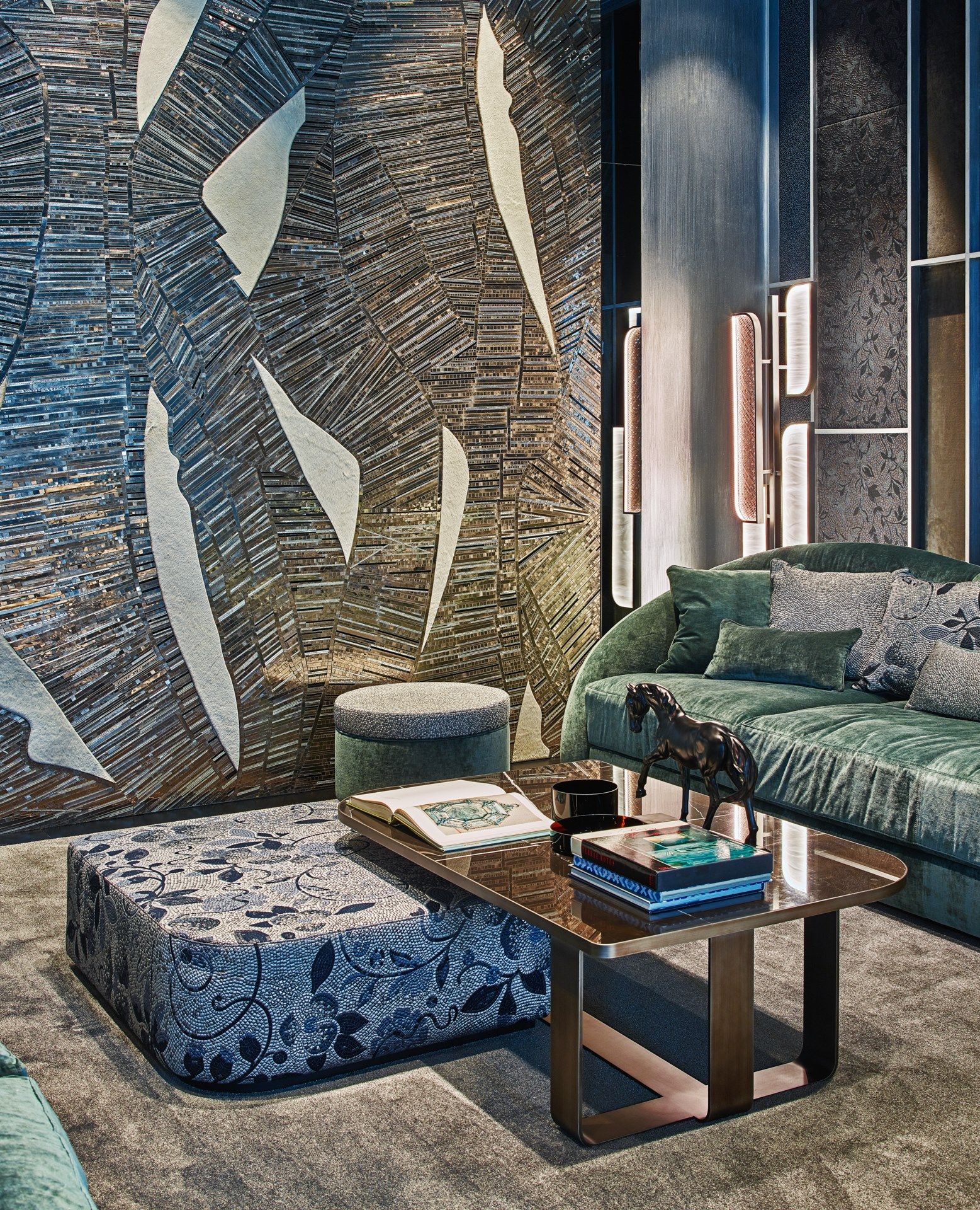 VISCONTI | Tavolino Collezione Visconti By Sicis design Massimiliano Raggi