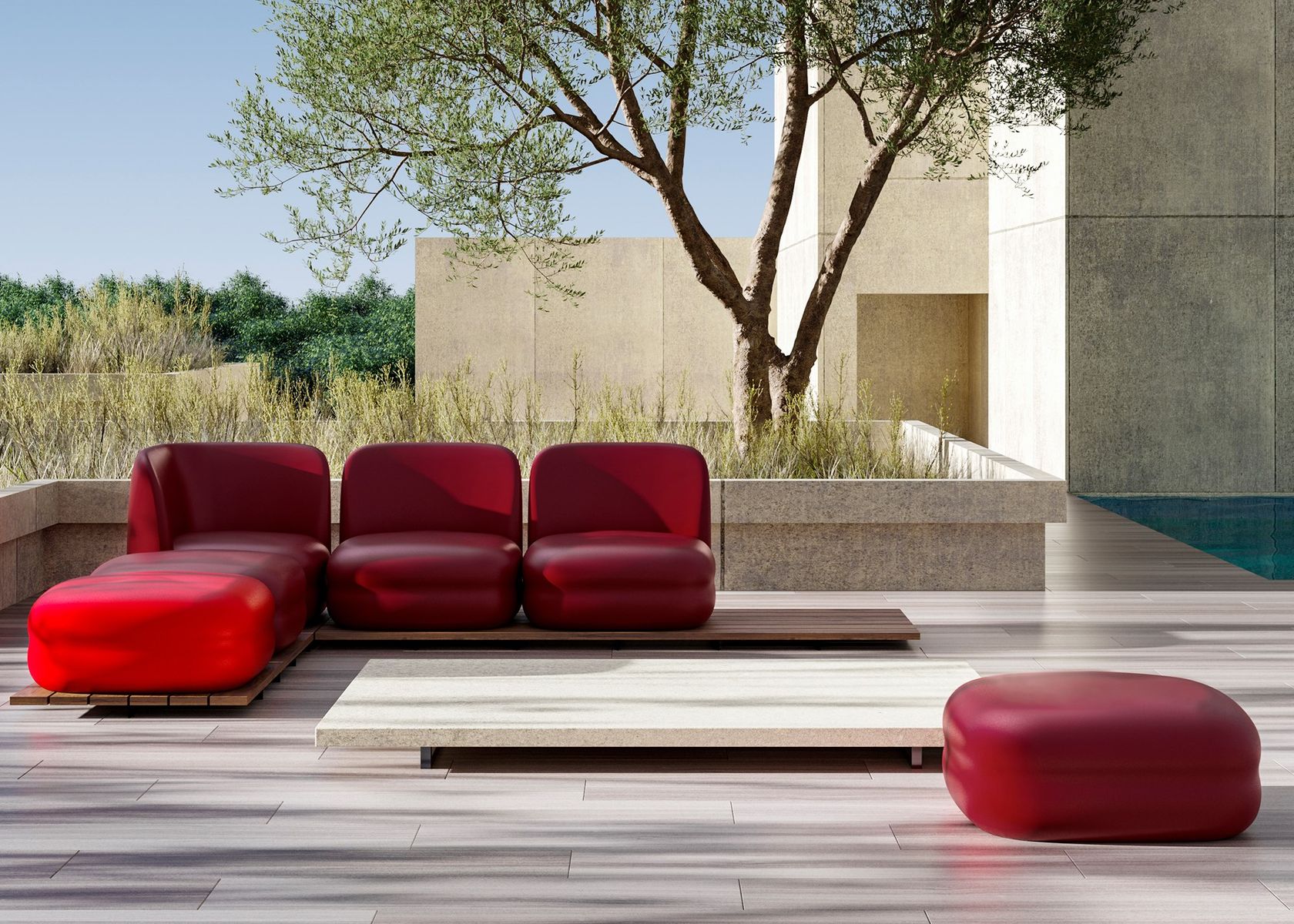 VISTAS WOOD 2 Sofa By Bõln | design Mattias Stenberg