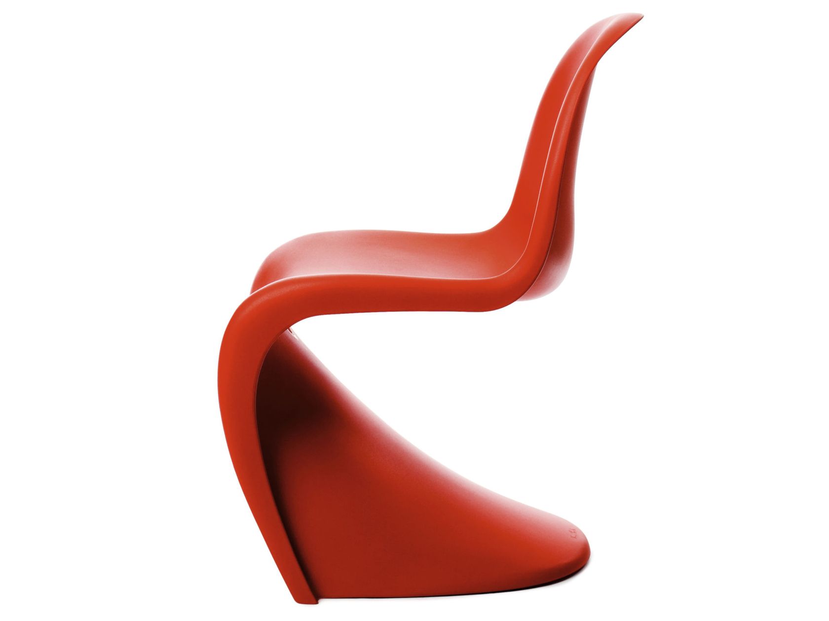 Silla cantilever de polipropileno VITRA - PANTON CHAIR CLASSIC RED By ...