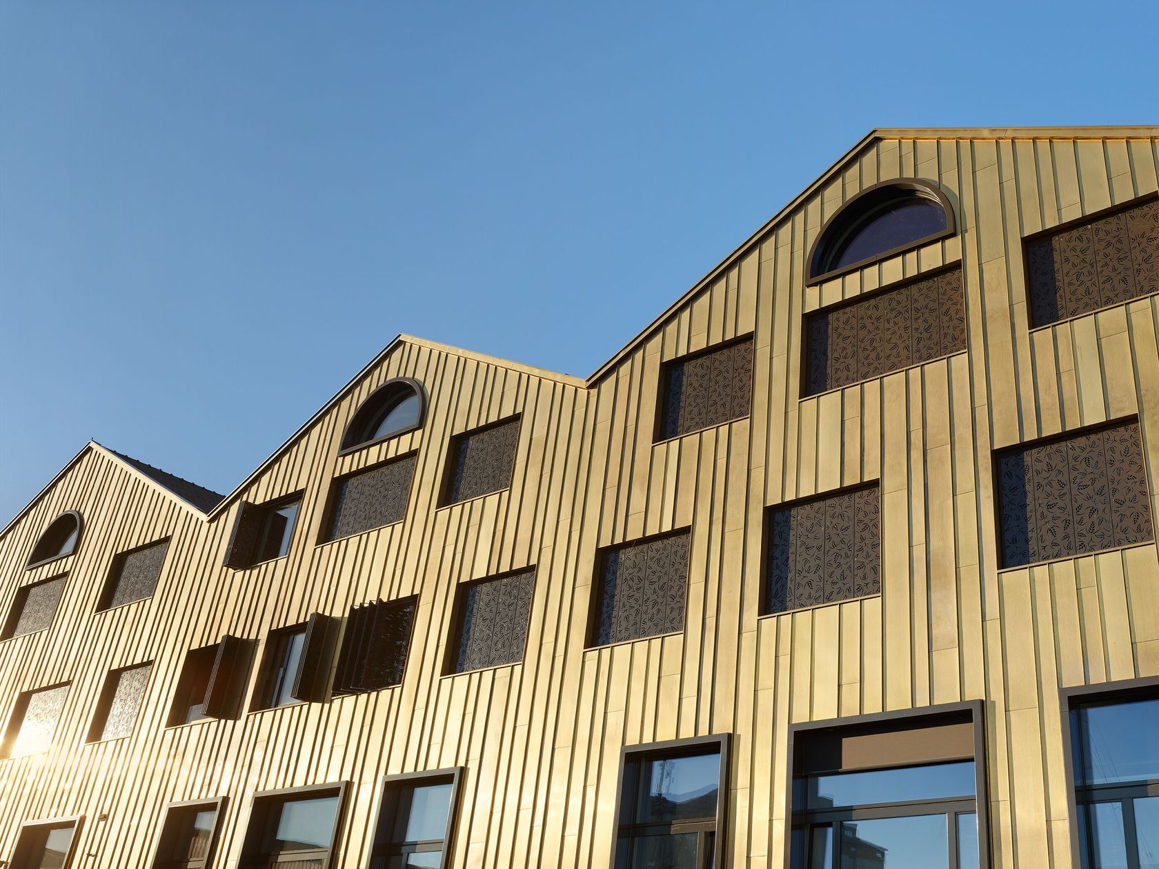 NORDIC COPPER Panel for facade By VMZINC