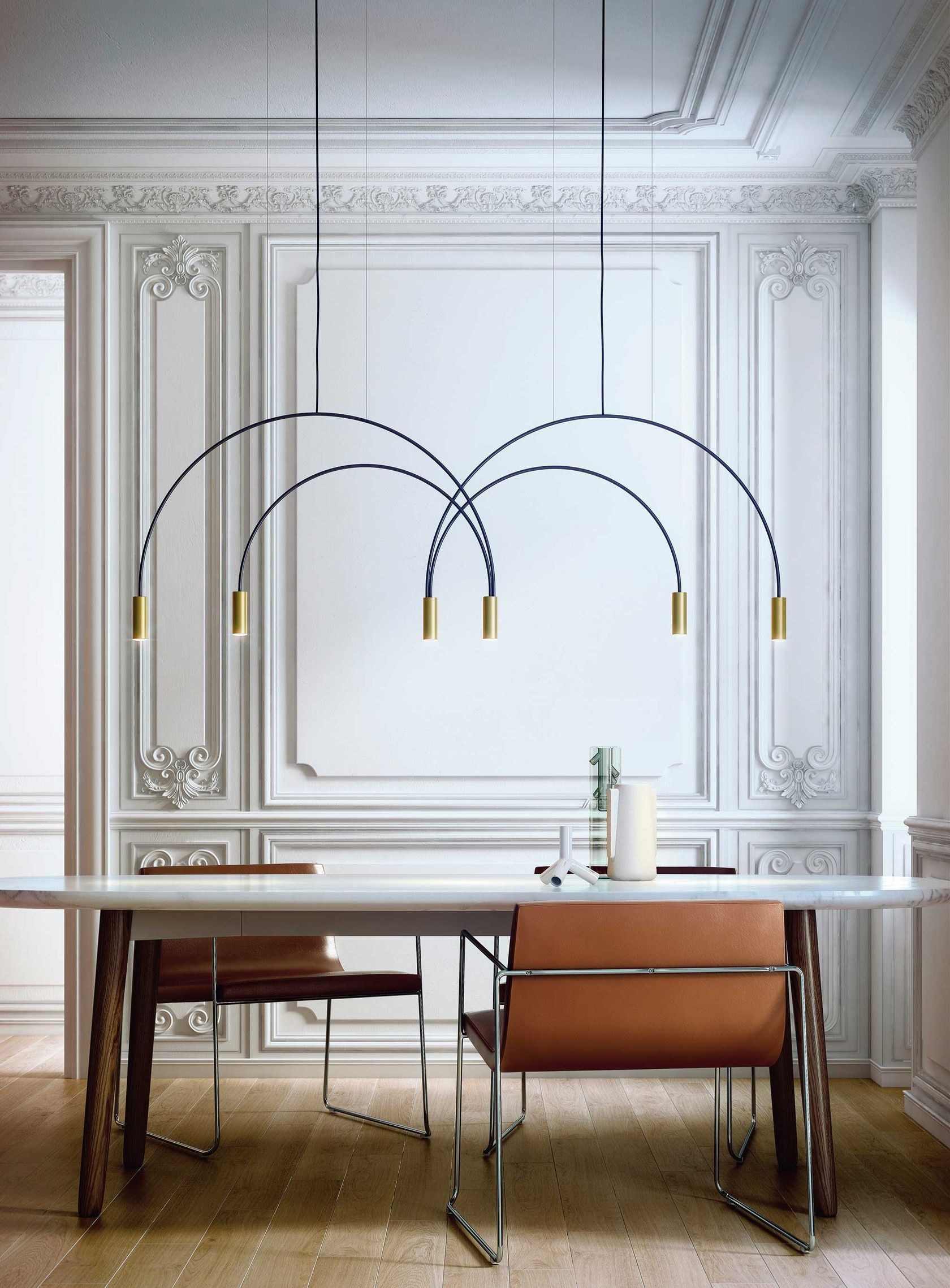 VOLTA LED aluminium pendant lamp By Estiluz