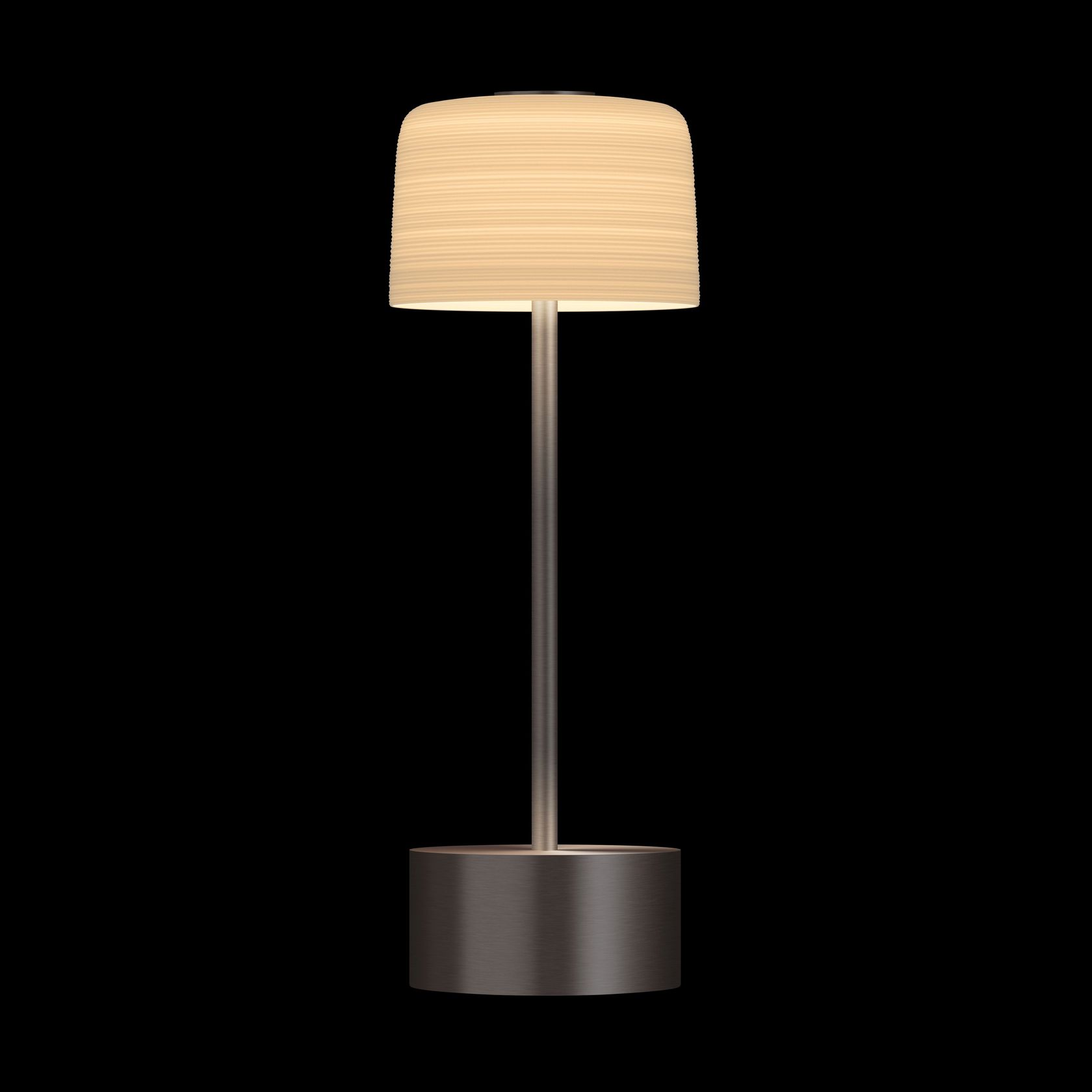 VOLTRA HEMISPHERE LED cordless porcelain table lamp By Voltra Lighting ...