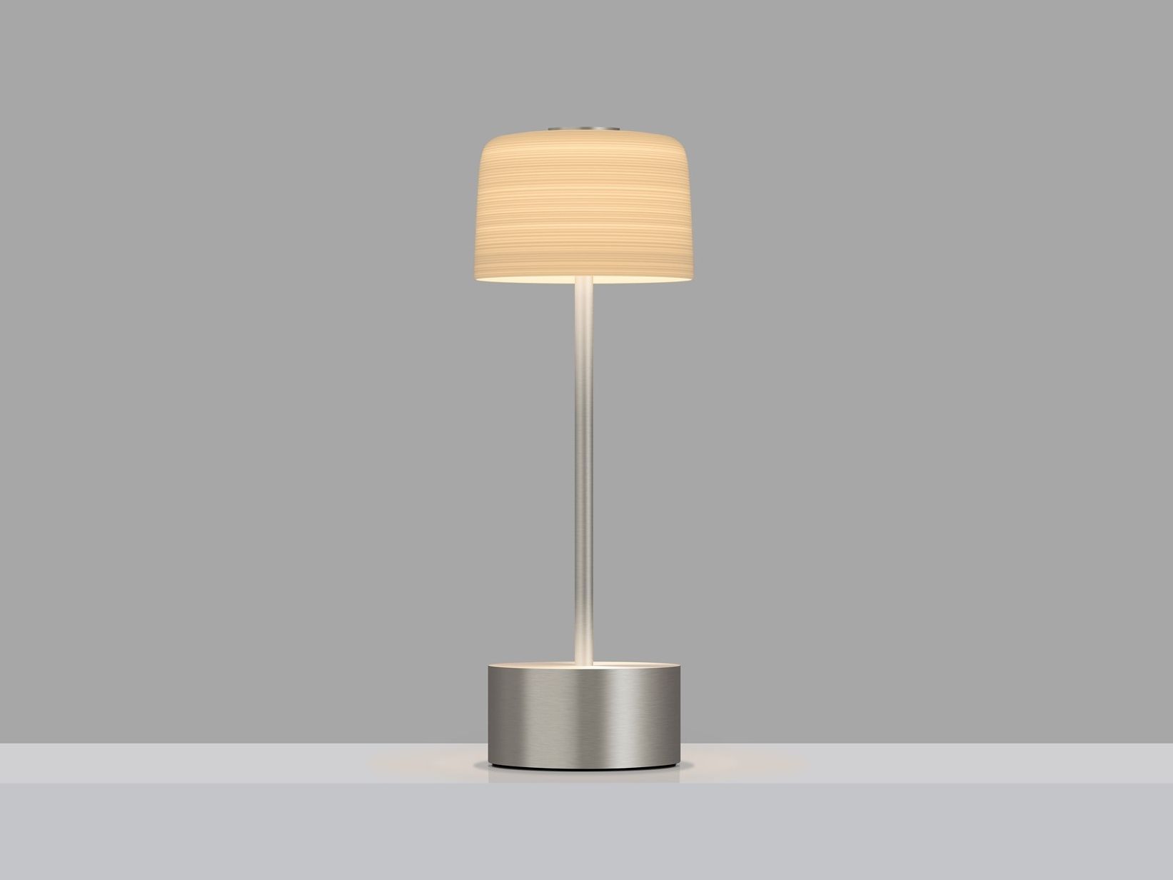 VOLTRA HEMISPHERE LED cordless porcelain table lamp By Voltra Lighting ...