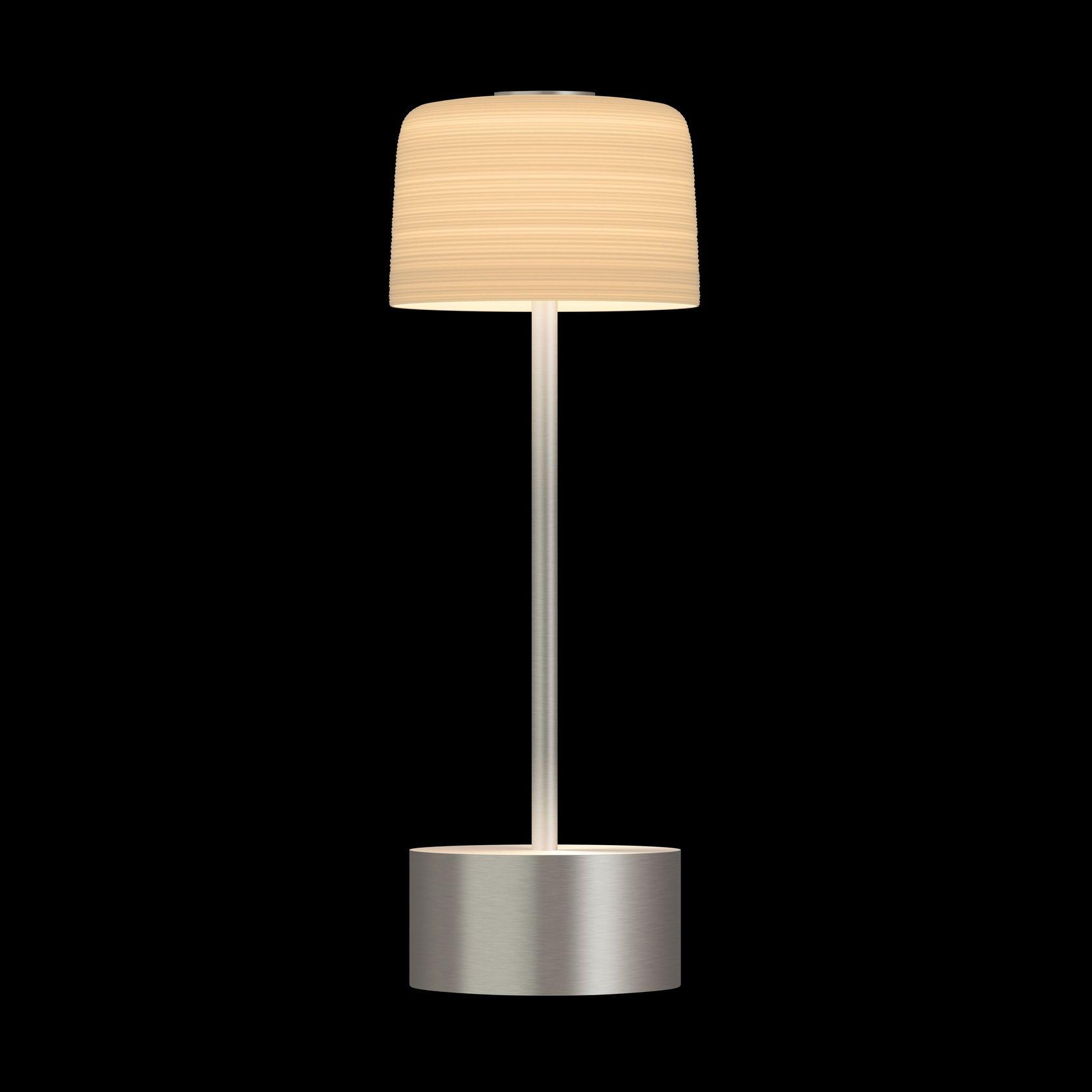 VOLTRA HEMISPHERE LED cordless porcelain table lamp By Voltra Lighting ...