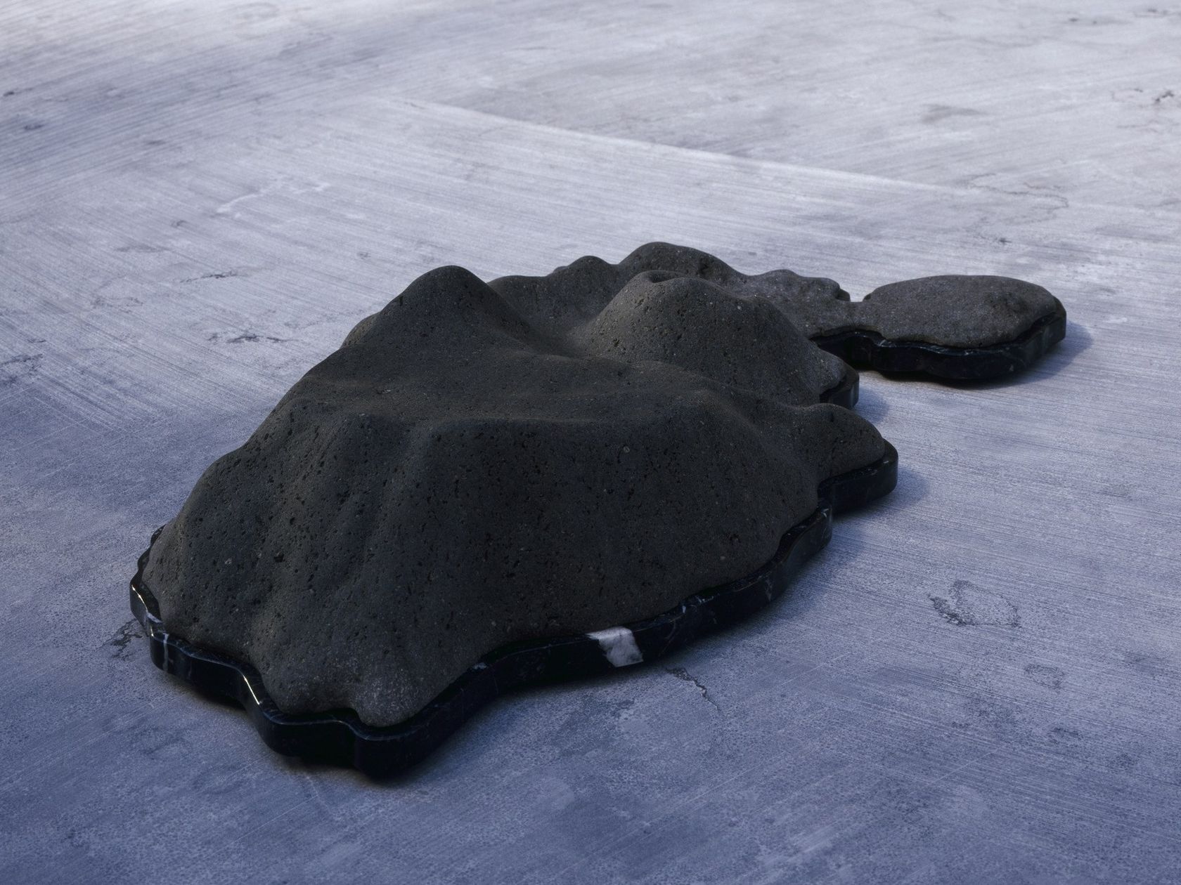Basalt decorative object VULCANO By SALVATORI design Michael Anastassiades