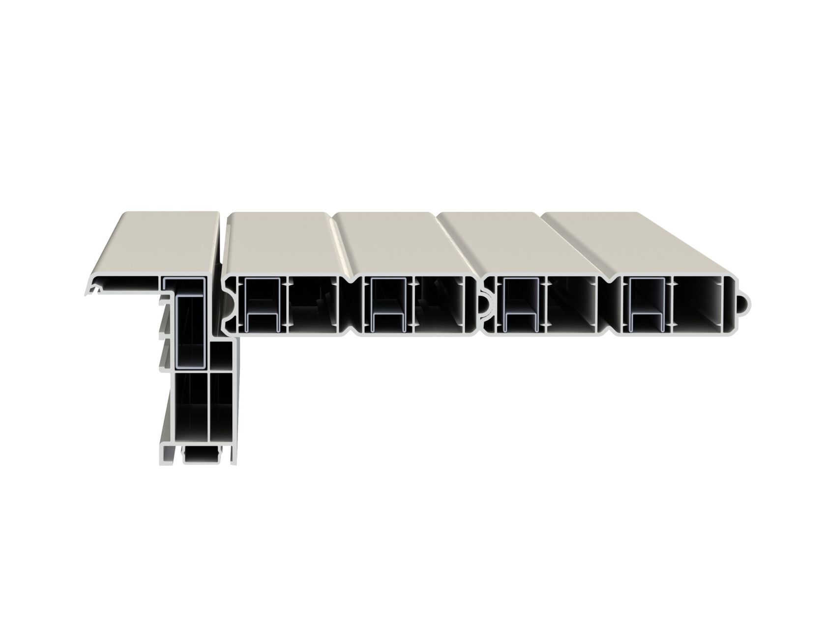 Venetian shutter system Aluminium and PVC panel shutter By ALPHACAN