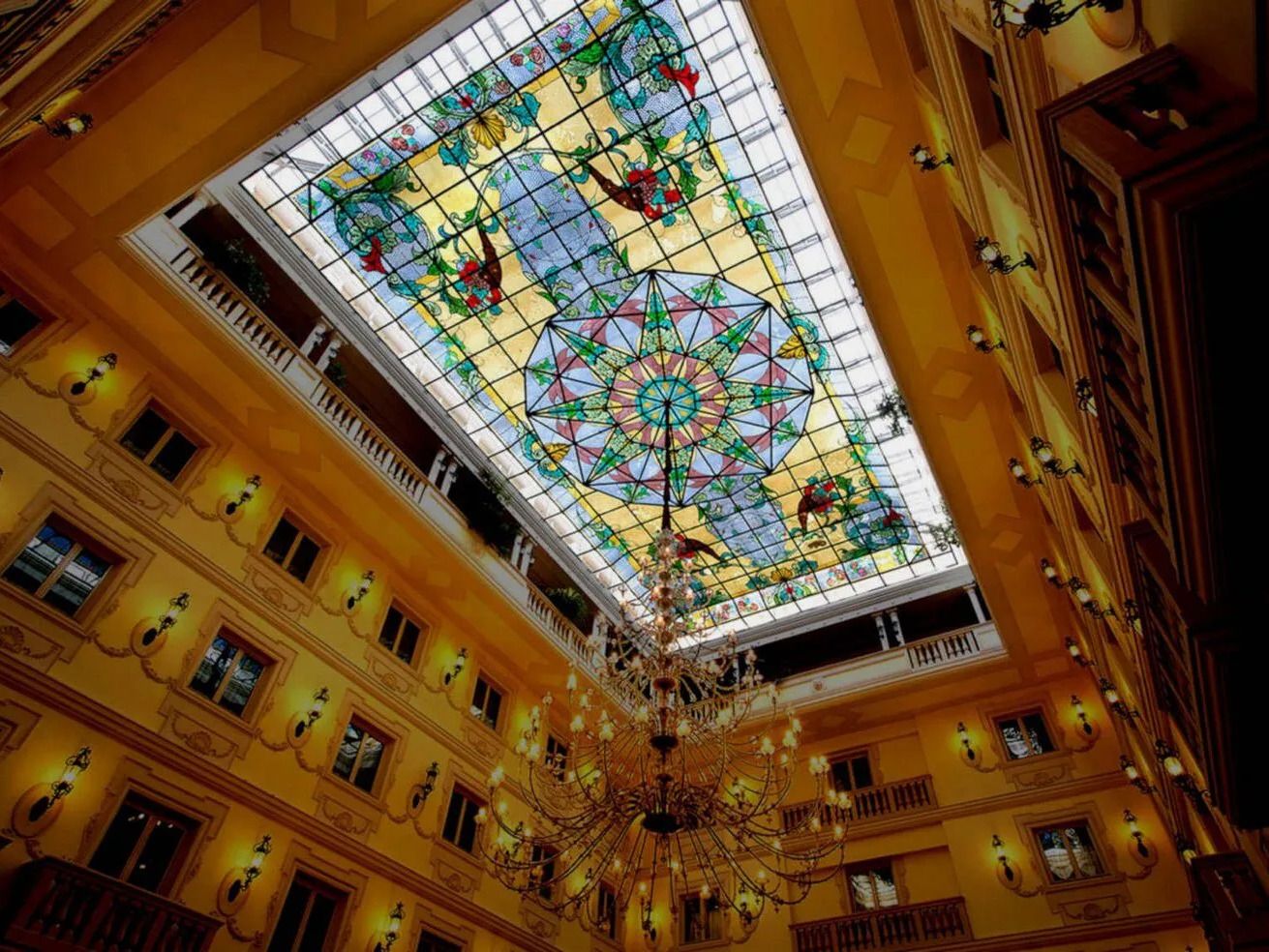 CEILING STAINED GLASS Ceiling stained glass By Vetrarte