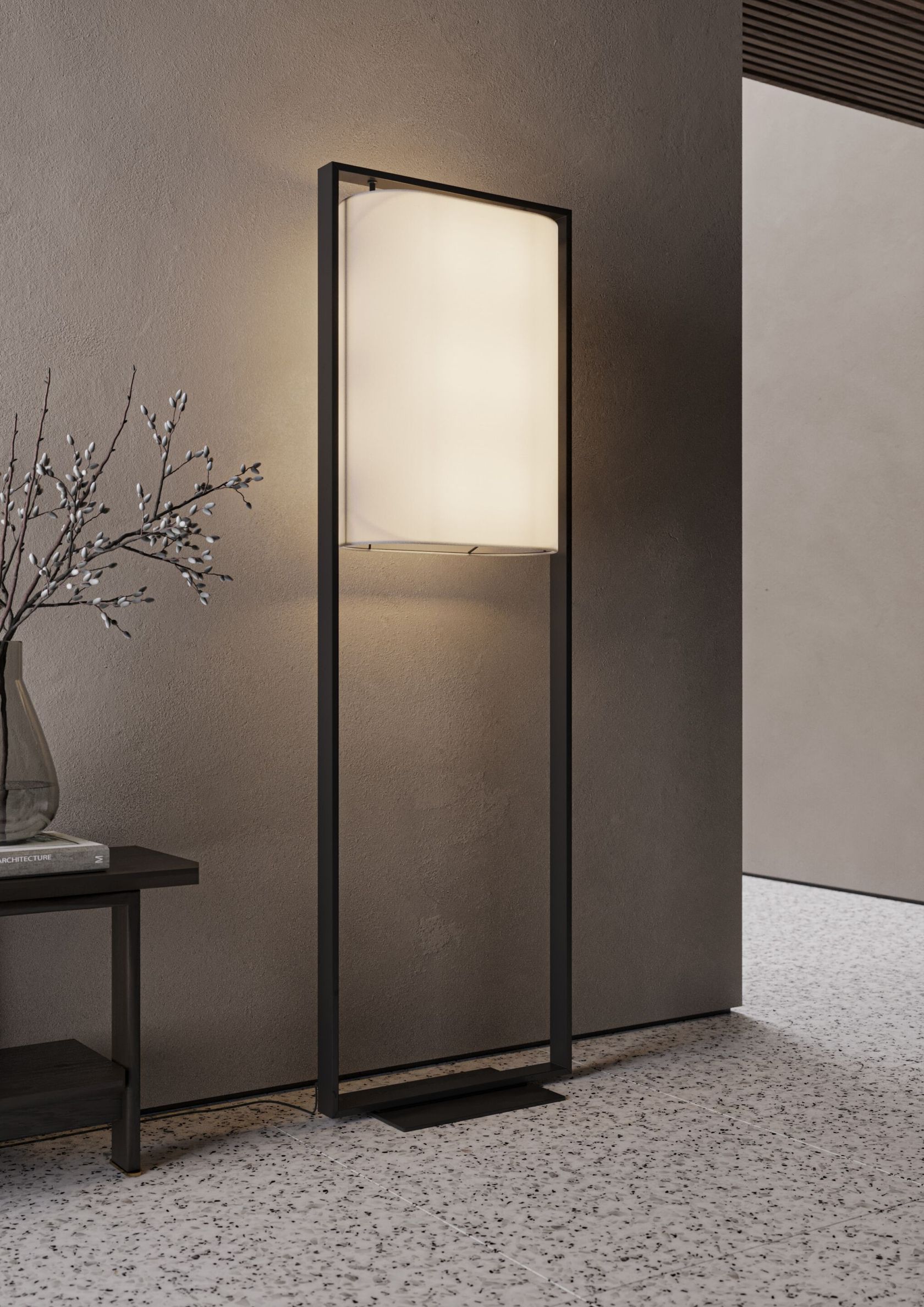 9810 NEXT LAMPADA Metal floor lamp By Vibieffe | design Gianluigi Landoni