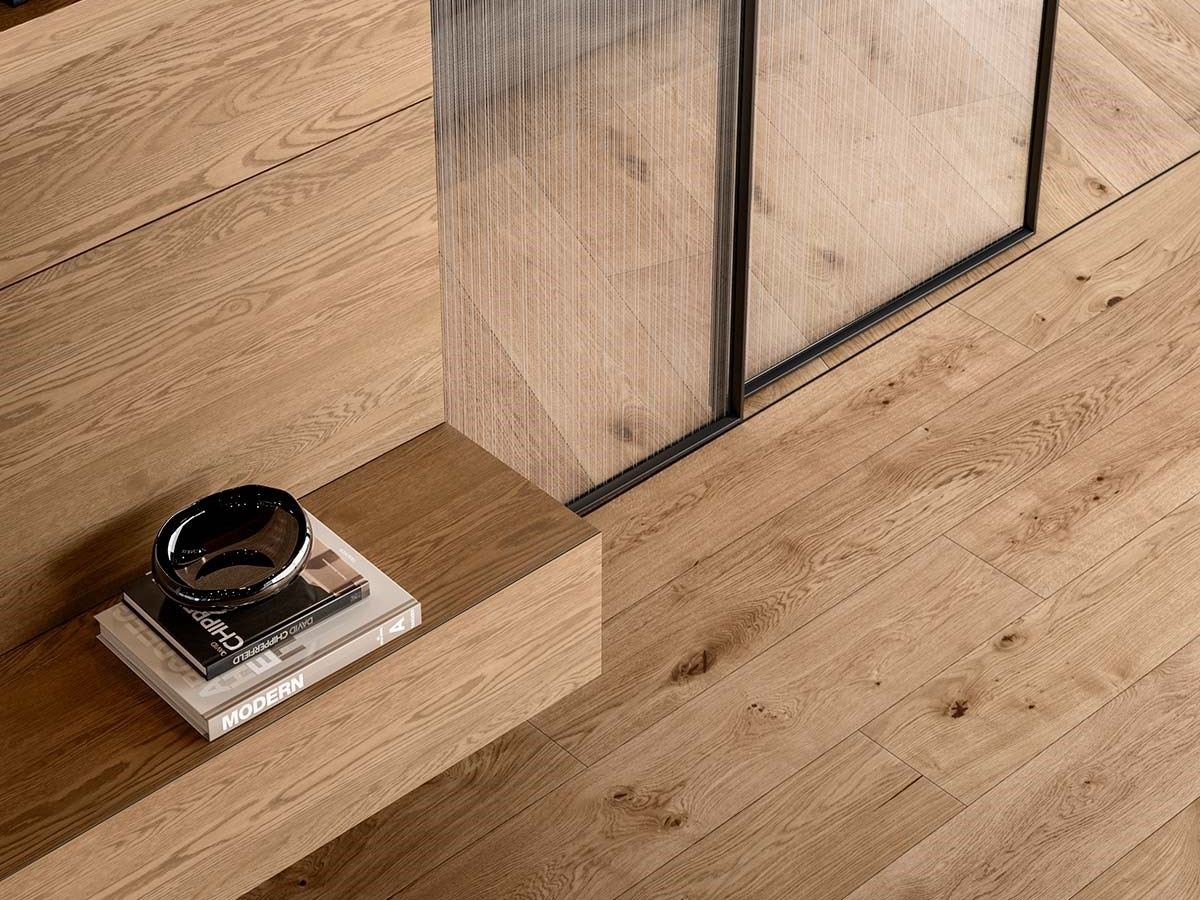 Parqué 2 capas de madera Vintage rovere seta Colección Vintage By GAROFOLI