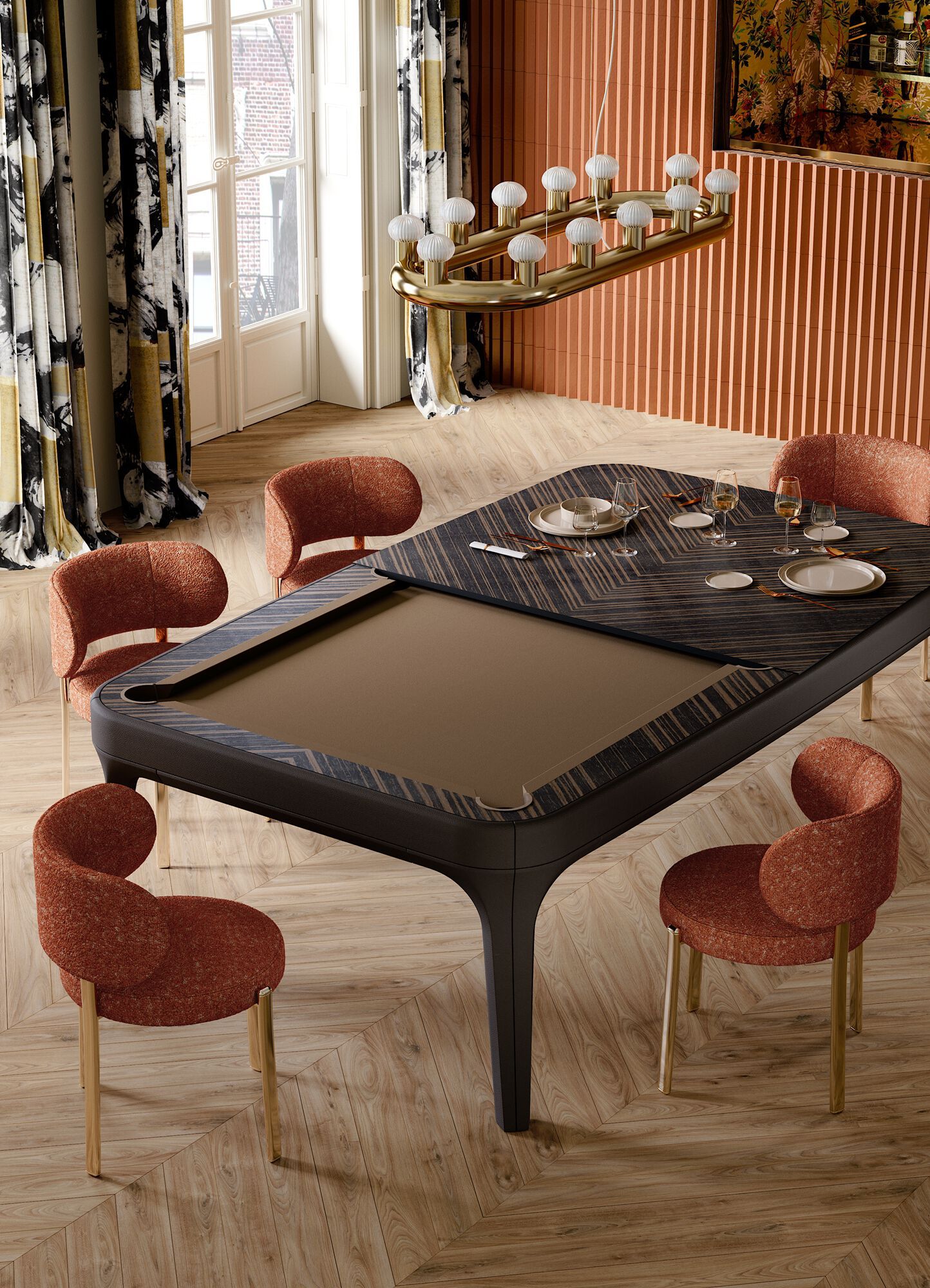 DANDY Rectangular pool table By Vismara Design | design Bellavista ...