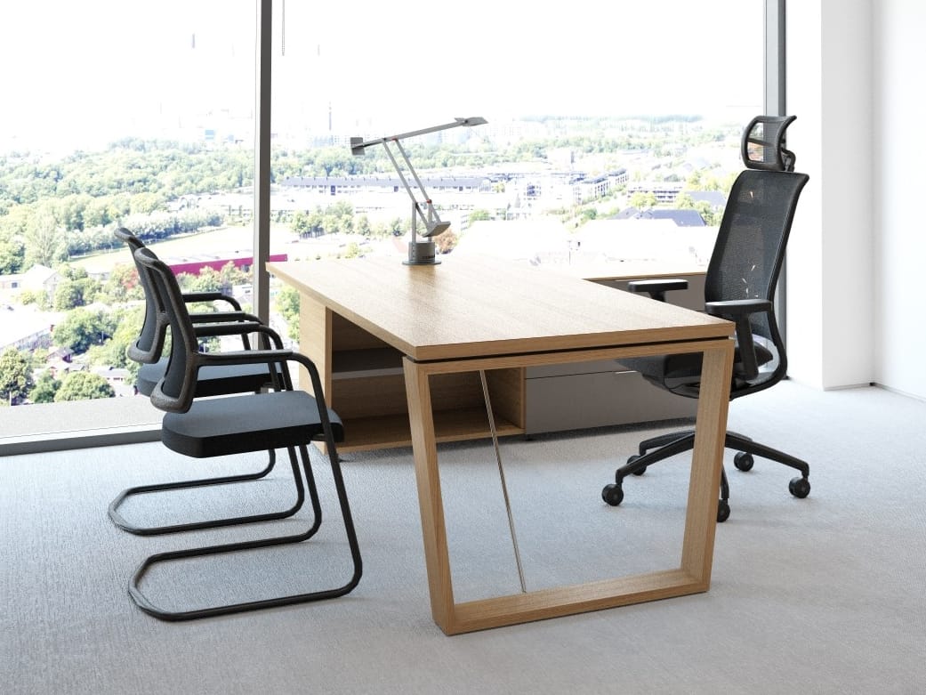 W DIRECTIONAL Executive desk By BK Contract | design Gabriel Teixidó