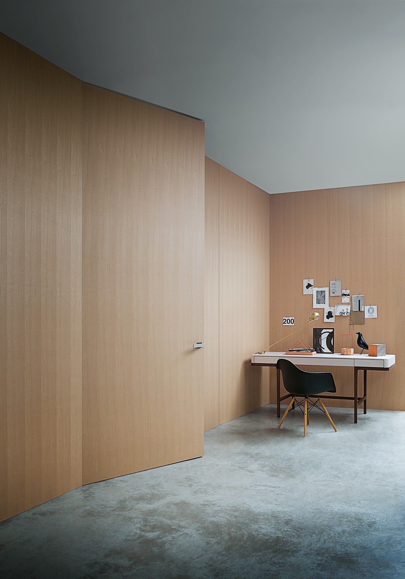 WALL & DOOR Modular panels and doors system By Lualdi