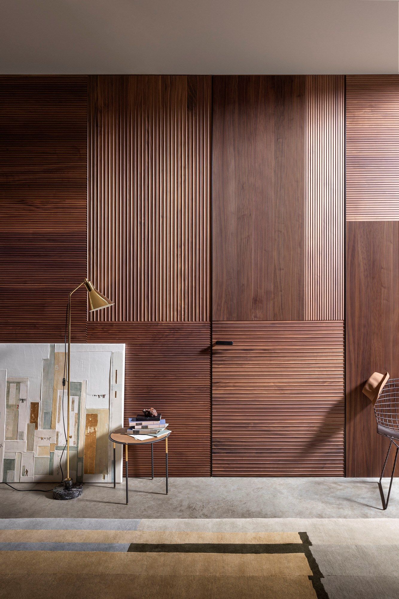 WALL & DOOR Modular panels and doors system By Lualdi