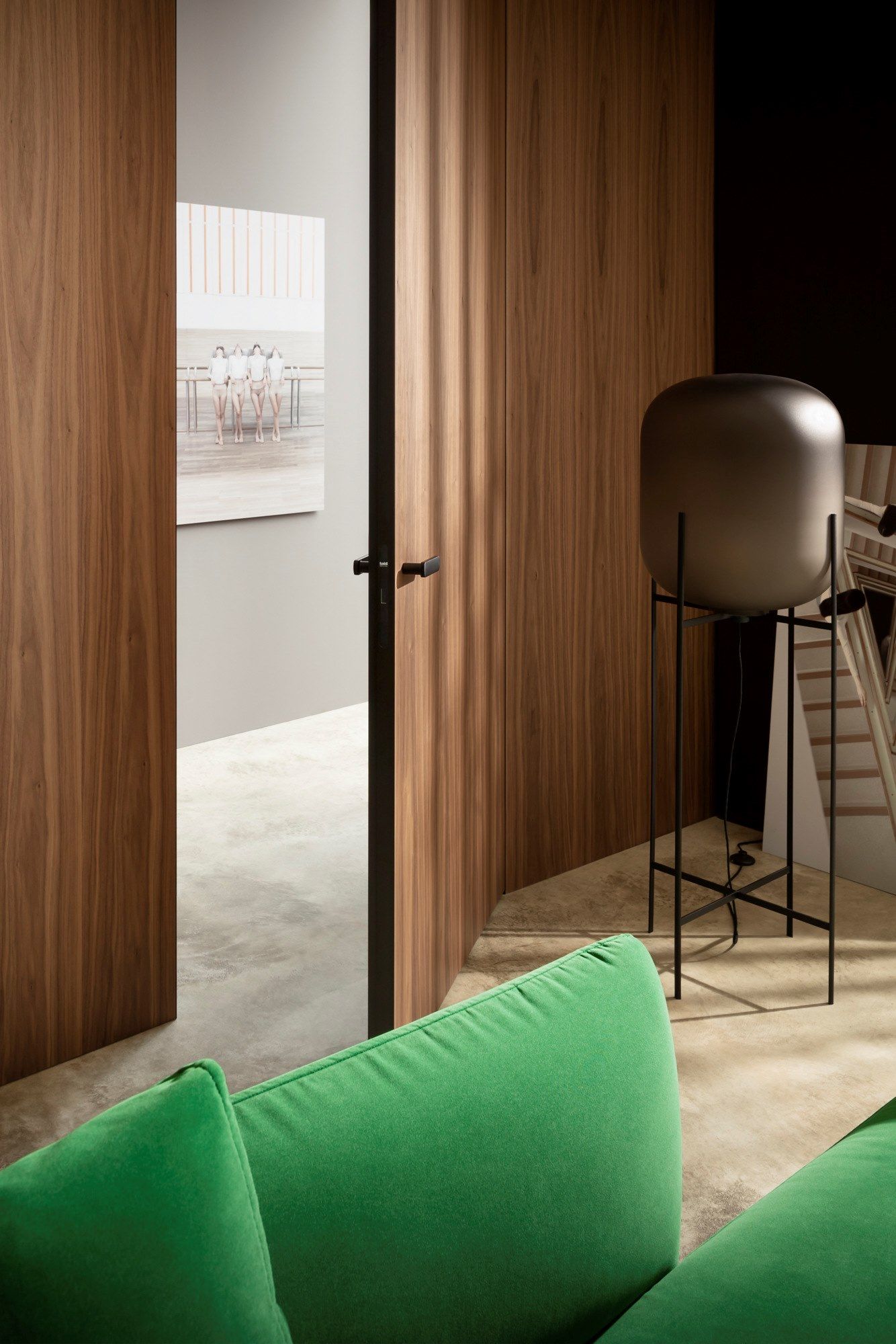 WALL & DOOR Modular panels and doors system By Lualdi
