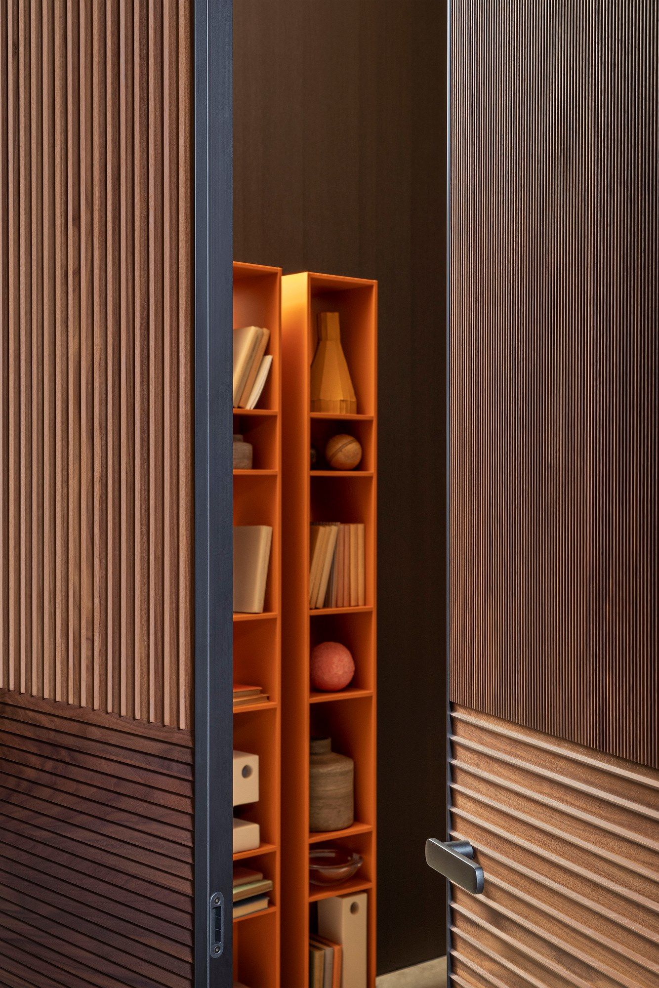 WALL & DOOR Modular panels and doors system By Lualdi