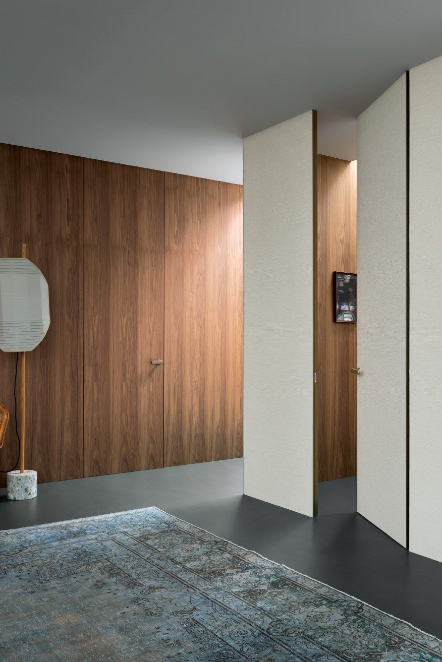 WALL & DOOR Modular panels and doors system By Lualdi