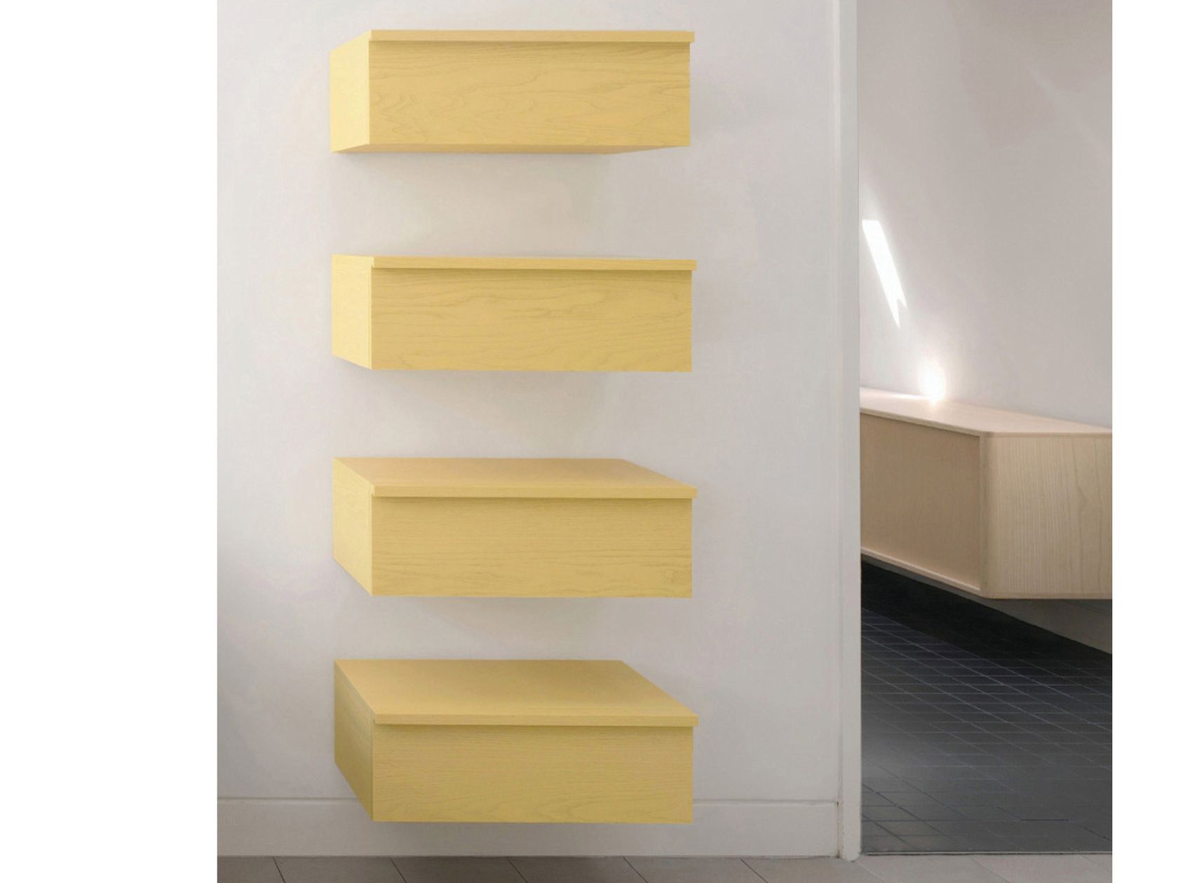 Wall cabinets | Suspended, open and with doors | Archiproducts