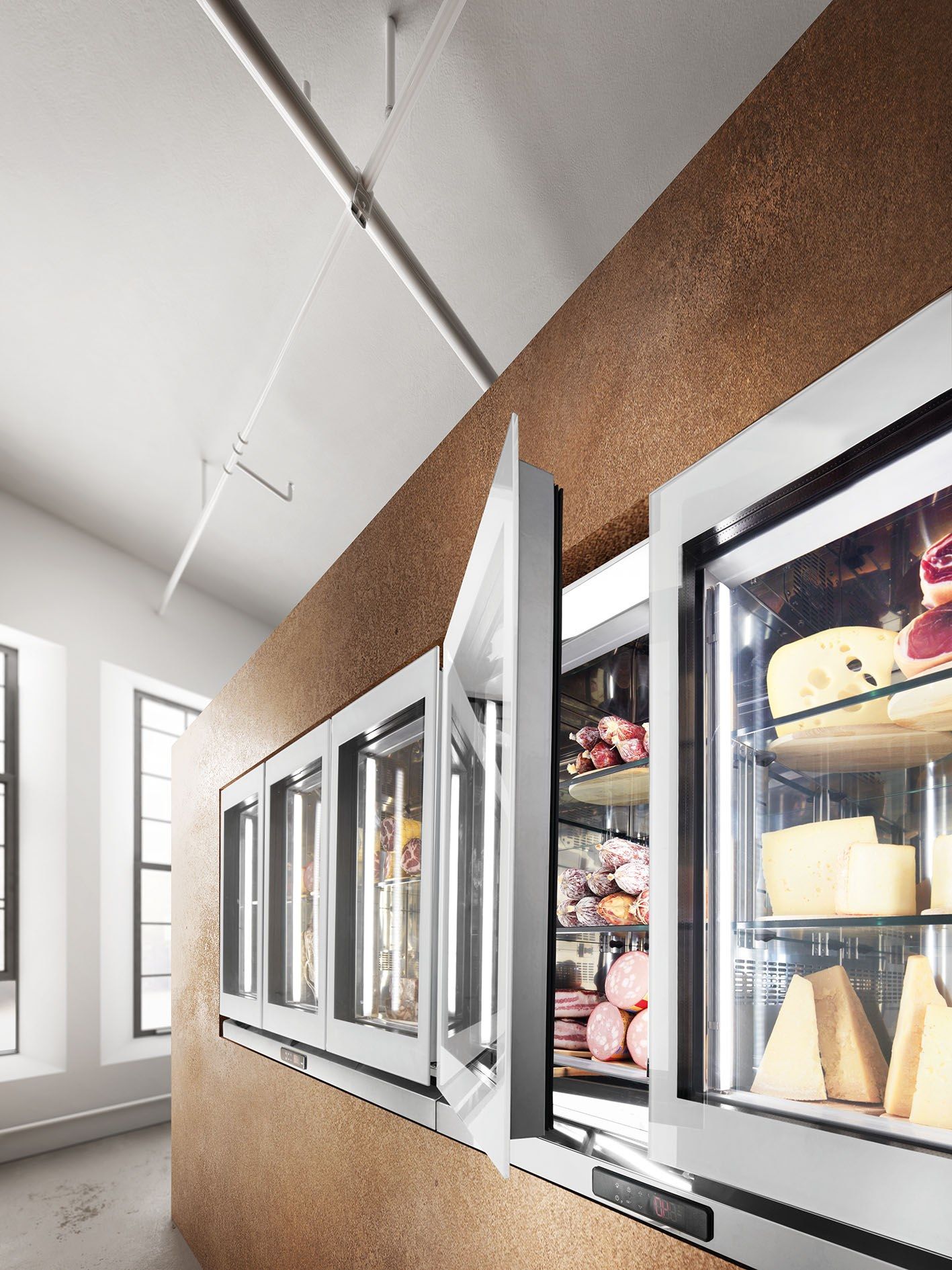 WALLBOX Wall-Mounted Refrigerated display cabinet By Frigomeccanica