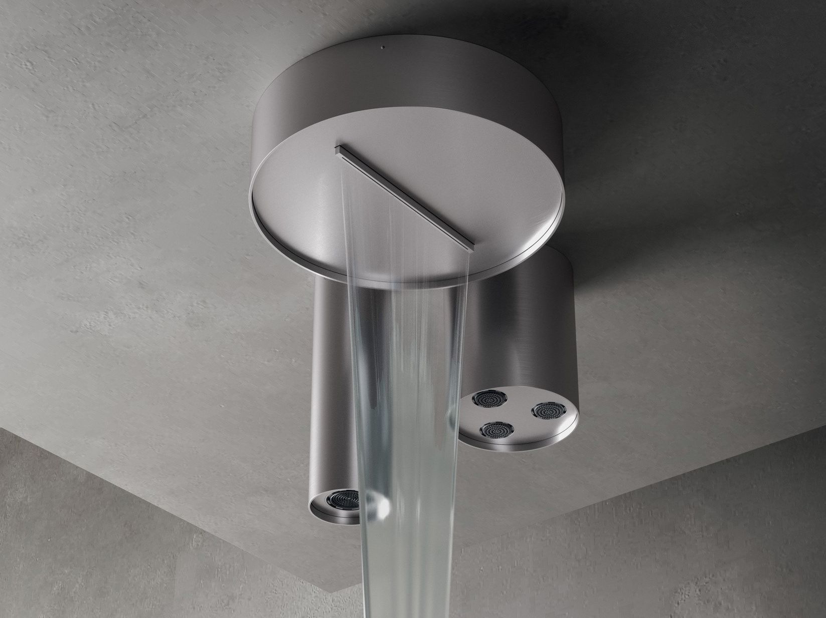 WATERTUBE Ceiling mounted overhead shower with anti-lime system By ...