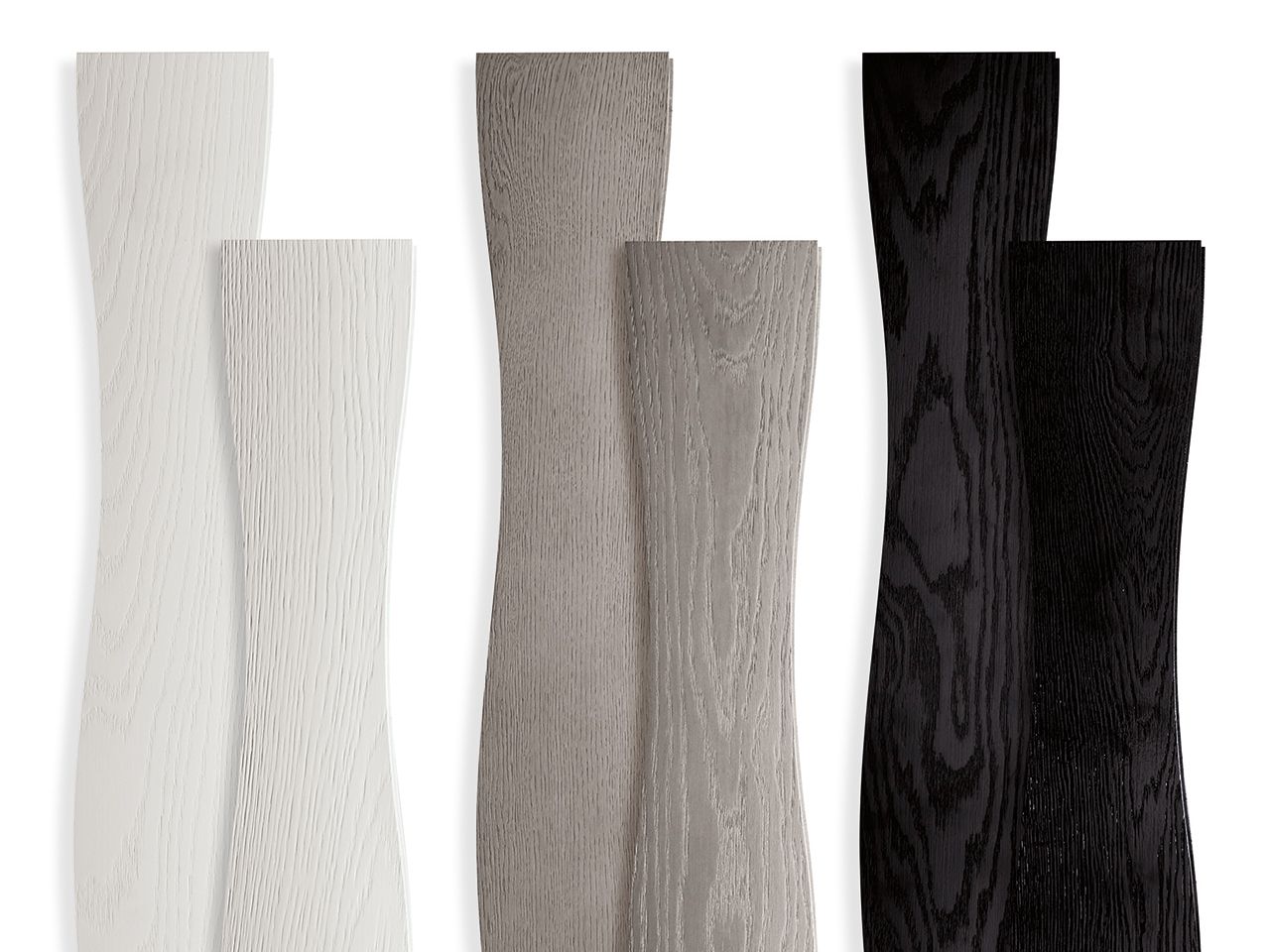 WAVE 2 layers preﬁnished oak parquet By Corà | design Massimo Broglio