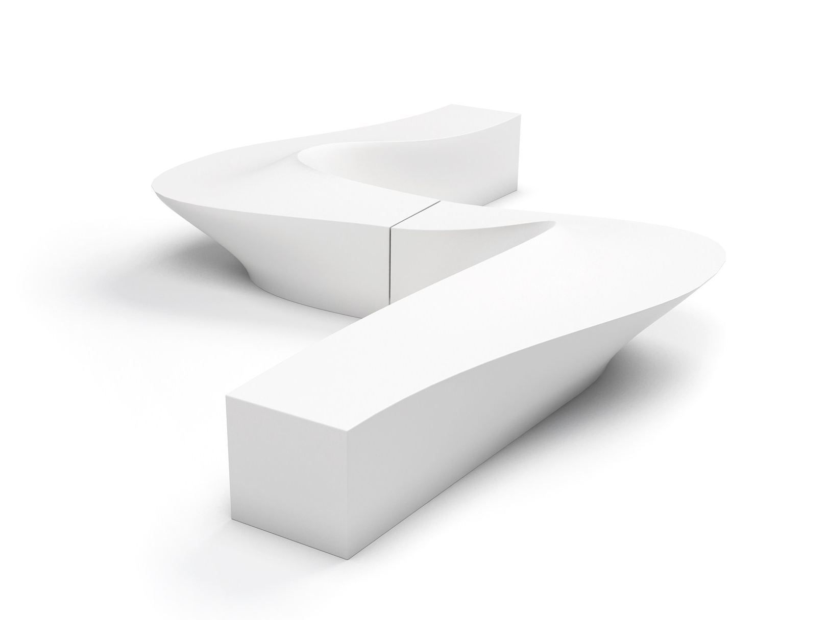 WAVE Modular Bench By LAB23 | design Stéphane Chapelet