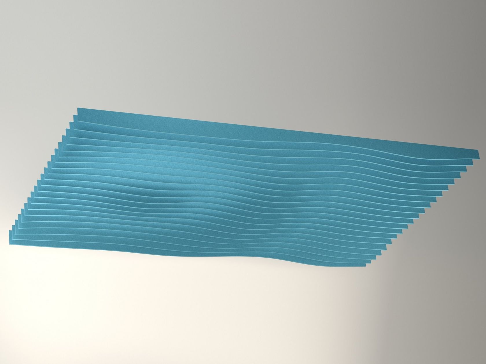 WAVE RIPPLE Plastic acoustic baffles By IMPACT ACOUSTIC® | design ROK