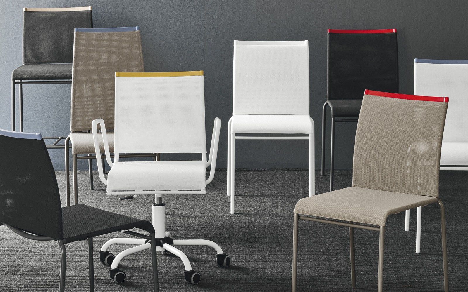 WEB | Sedia in rete By Calligaris design Archirivolto