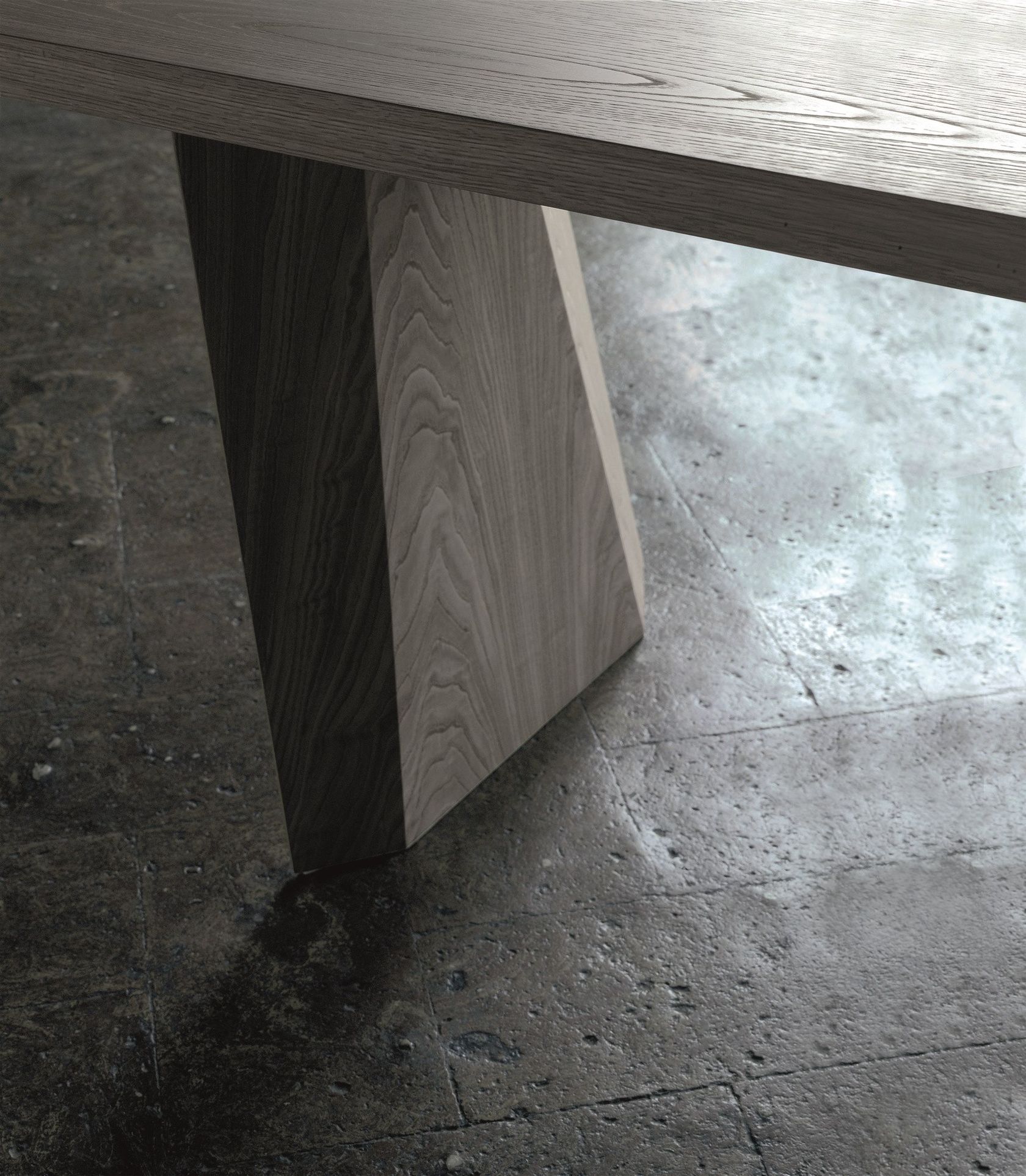 WEDGE Rectangular table By Living Divani | design Arik Levy