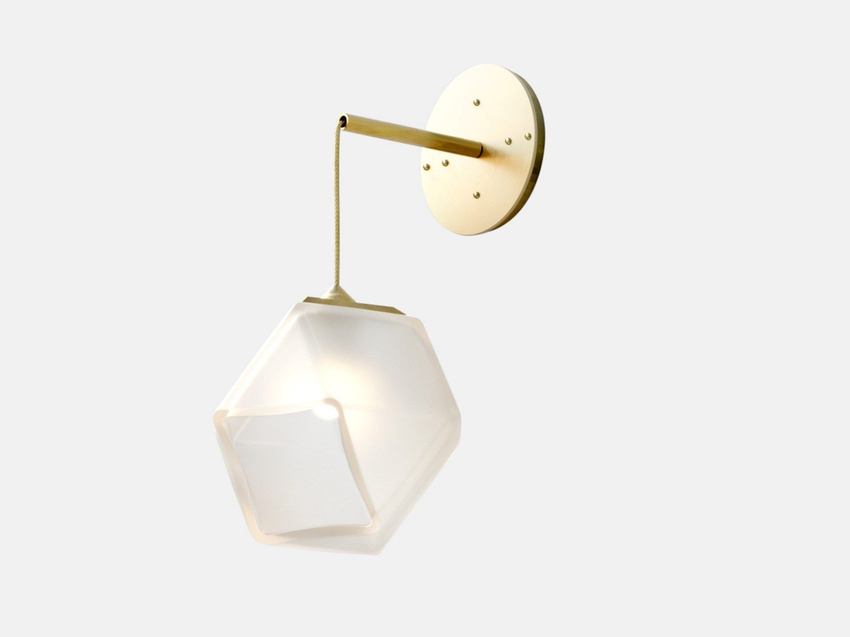 WELLES DOUBLE BLOWN GLASS | Wall lamp LED blown glass wall lamp By ...