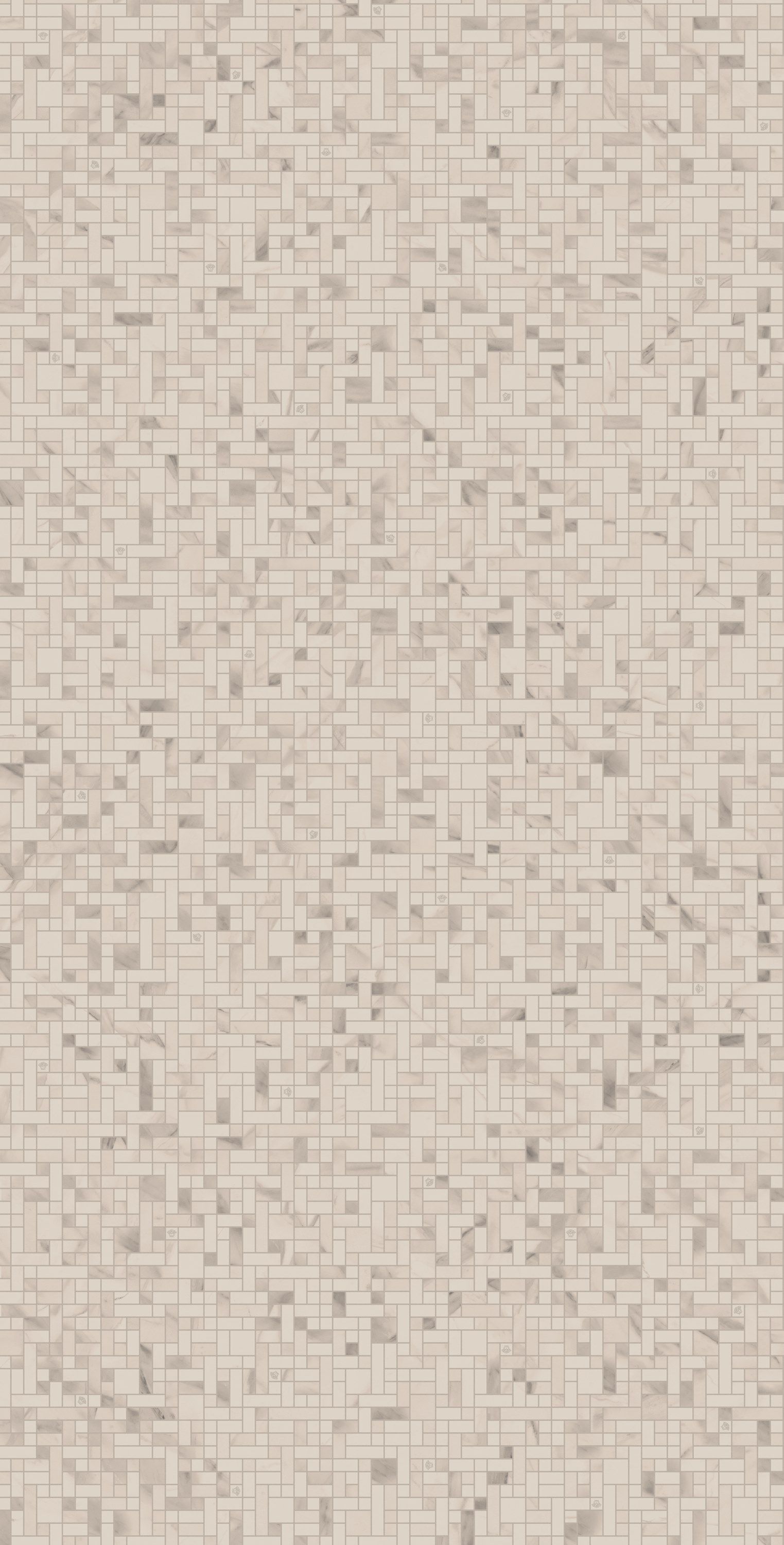 WHITE SOFT Mosaic By Versace Ceramics