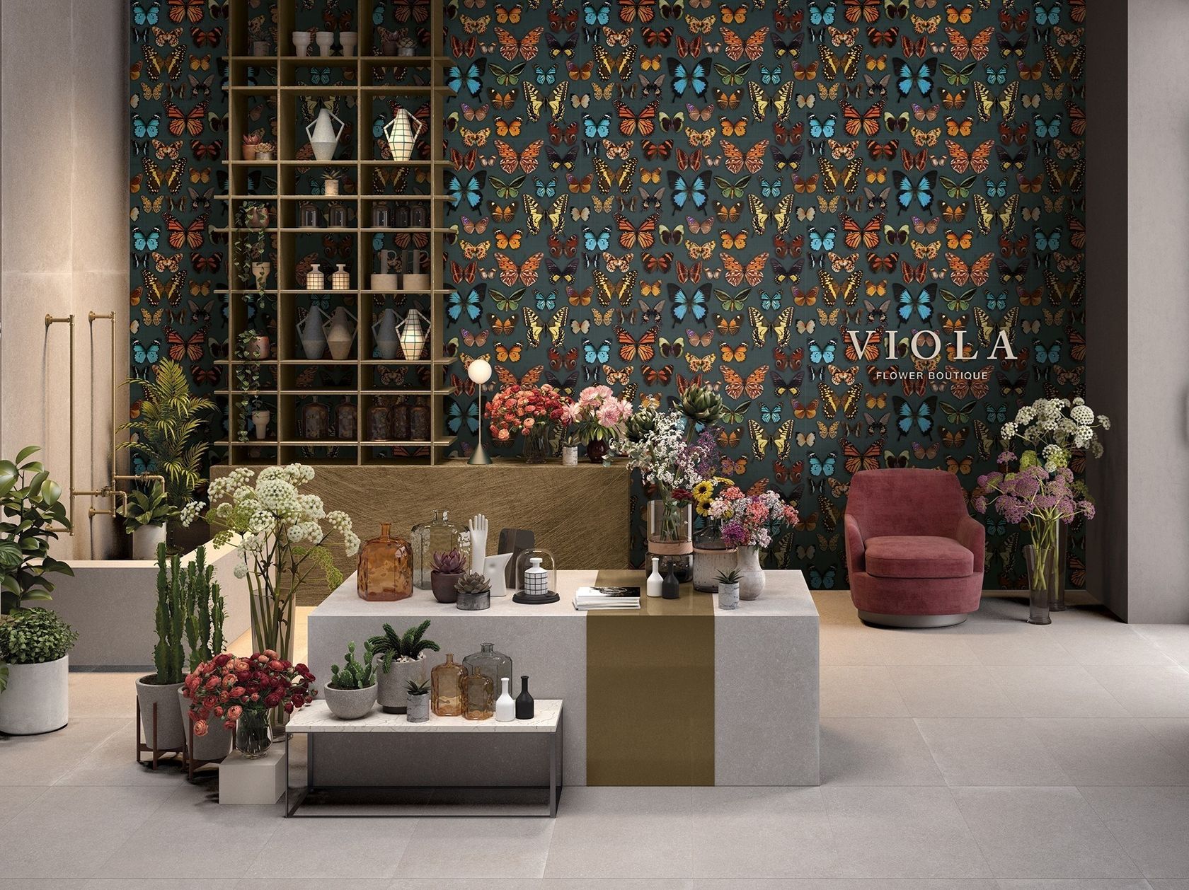 Indoor porcelain stoneware wall tiles WIDE & STYLE DARK EDITION By ABK